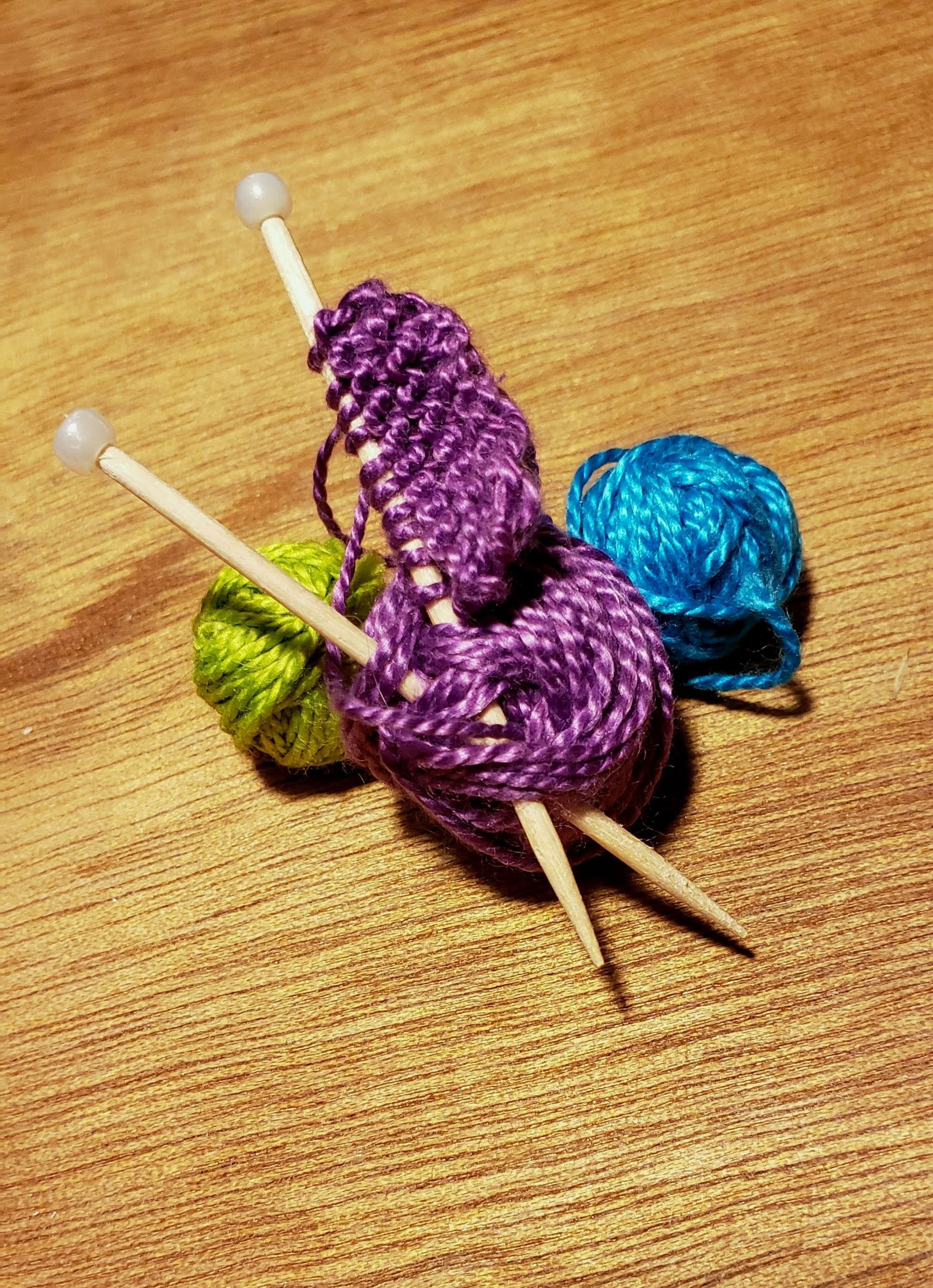 Mini Toothpick Knitting Needles : 5 Steps - Instructables