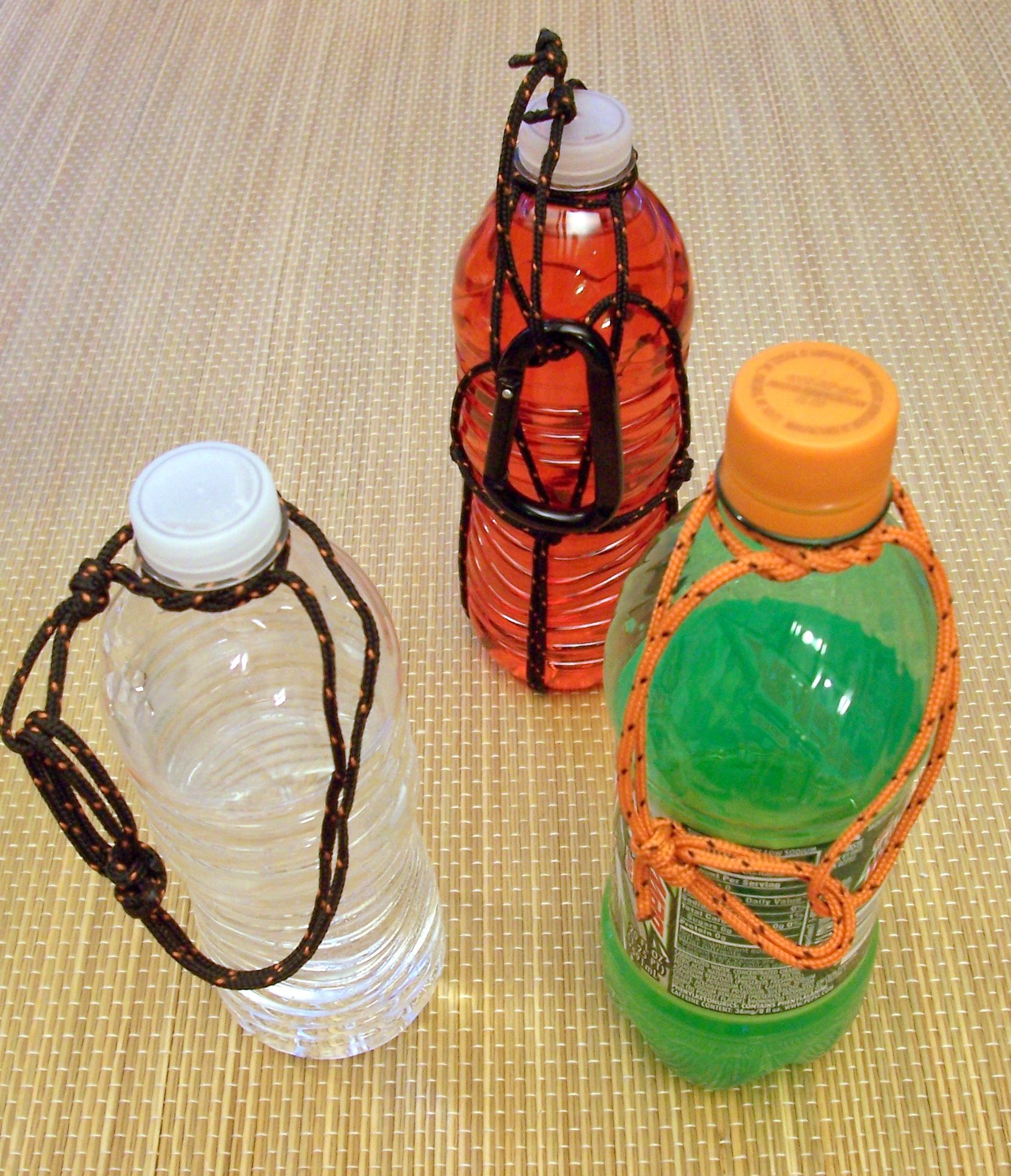 Carry Any Bottle With a JUG KNOT Handle : 16 Steps (with Pictures ...