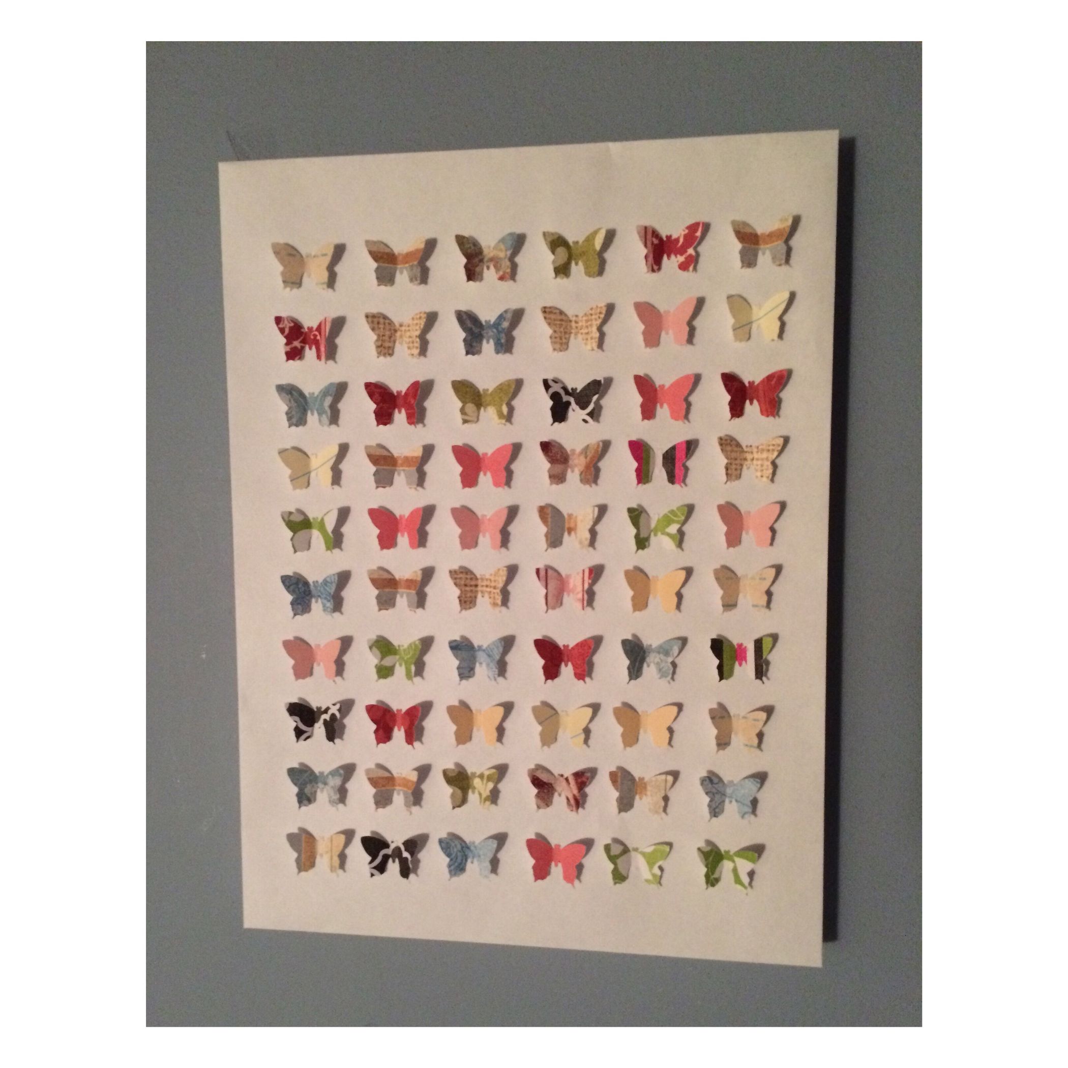 Paper Butterfly Wall Decor : 6 Steps (with Pictures) - Instructables