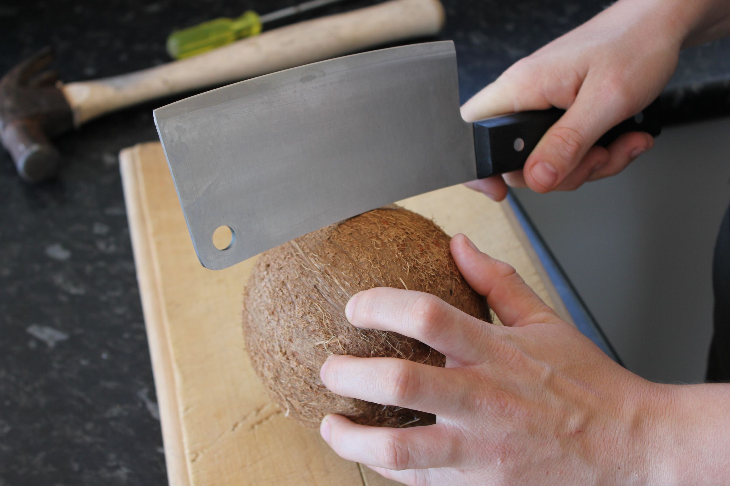 Crack Open a Coconut : 4 Steps - Instructables