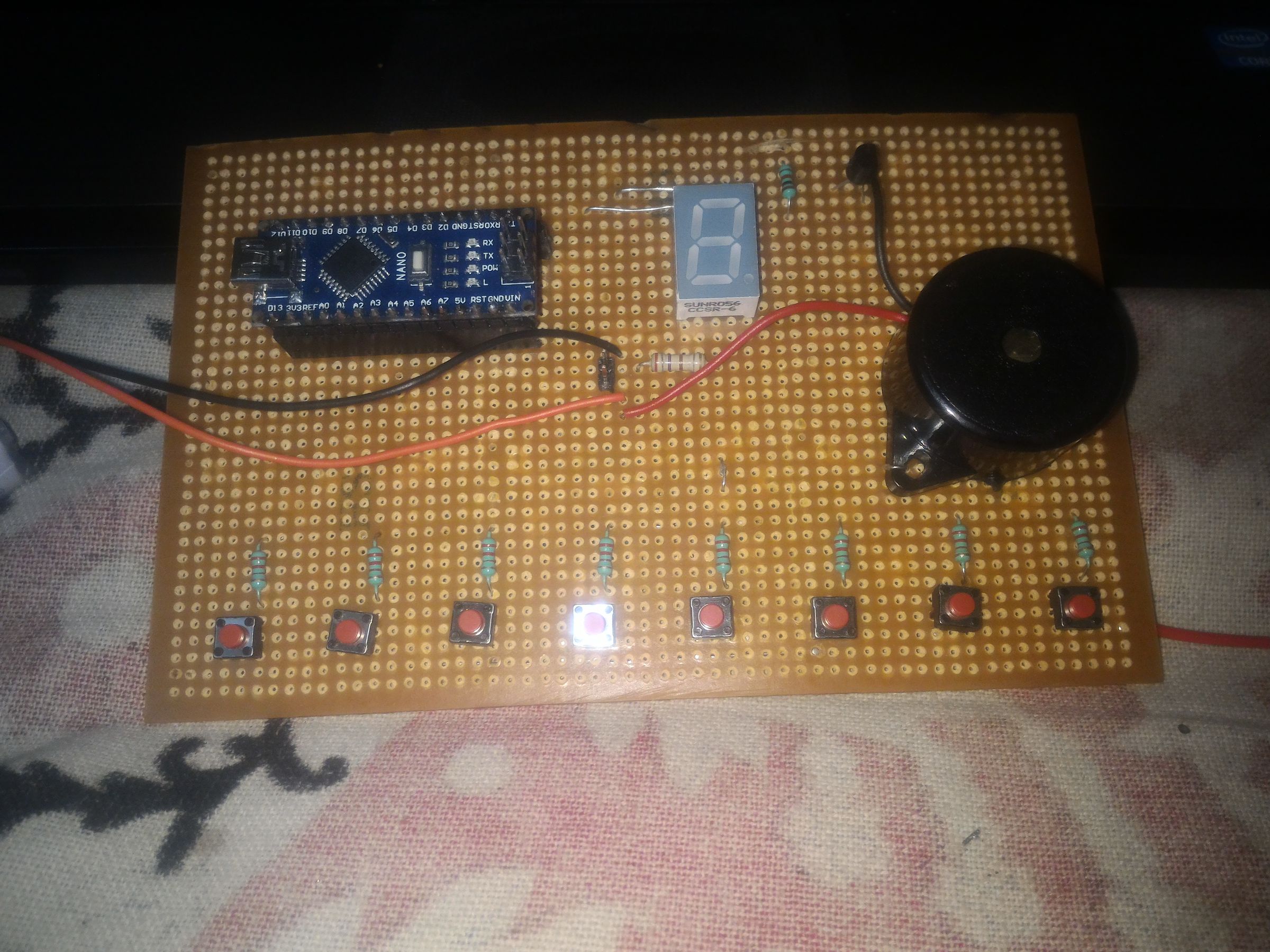 8 Player Quizz Buzzer System Using Arduino : 4 Steps (with Pictures ...