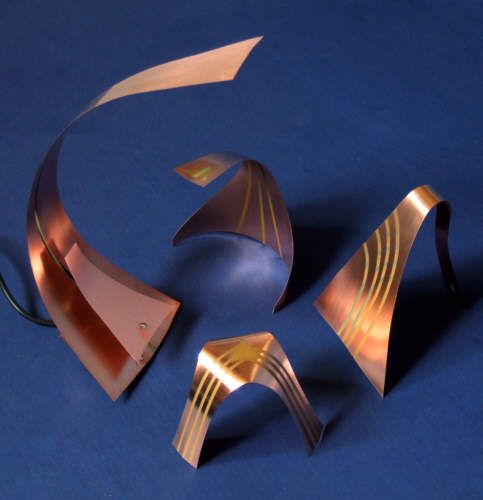 Curved Circuit Board Art: Make a Touchless Touch-Switch LED Lamp : 6 ...