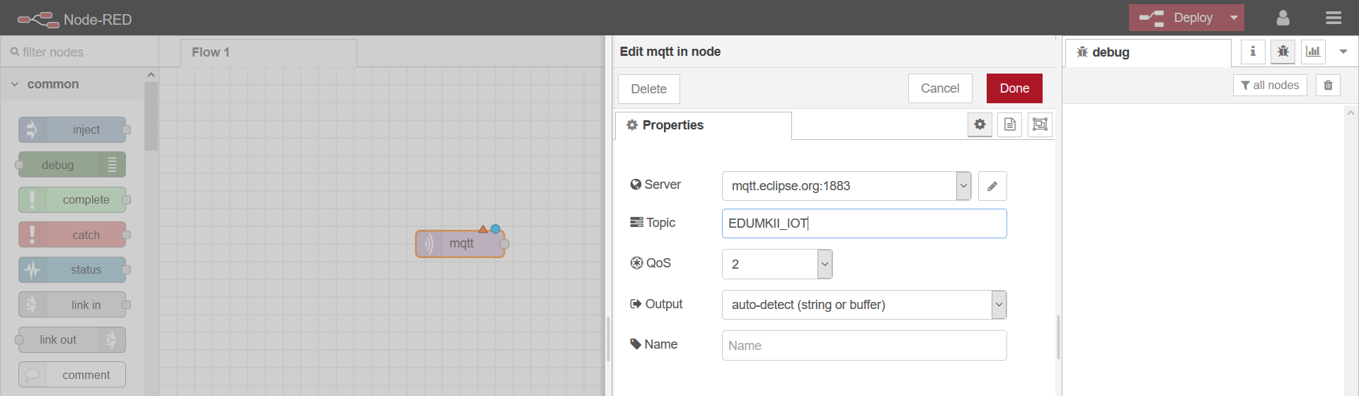 IoT: Visualizing Light Sensor Data Using Node-RED : 7 Steps - Instructables