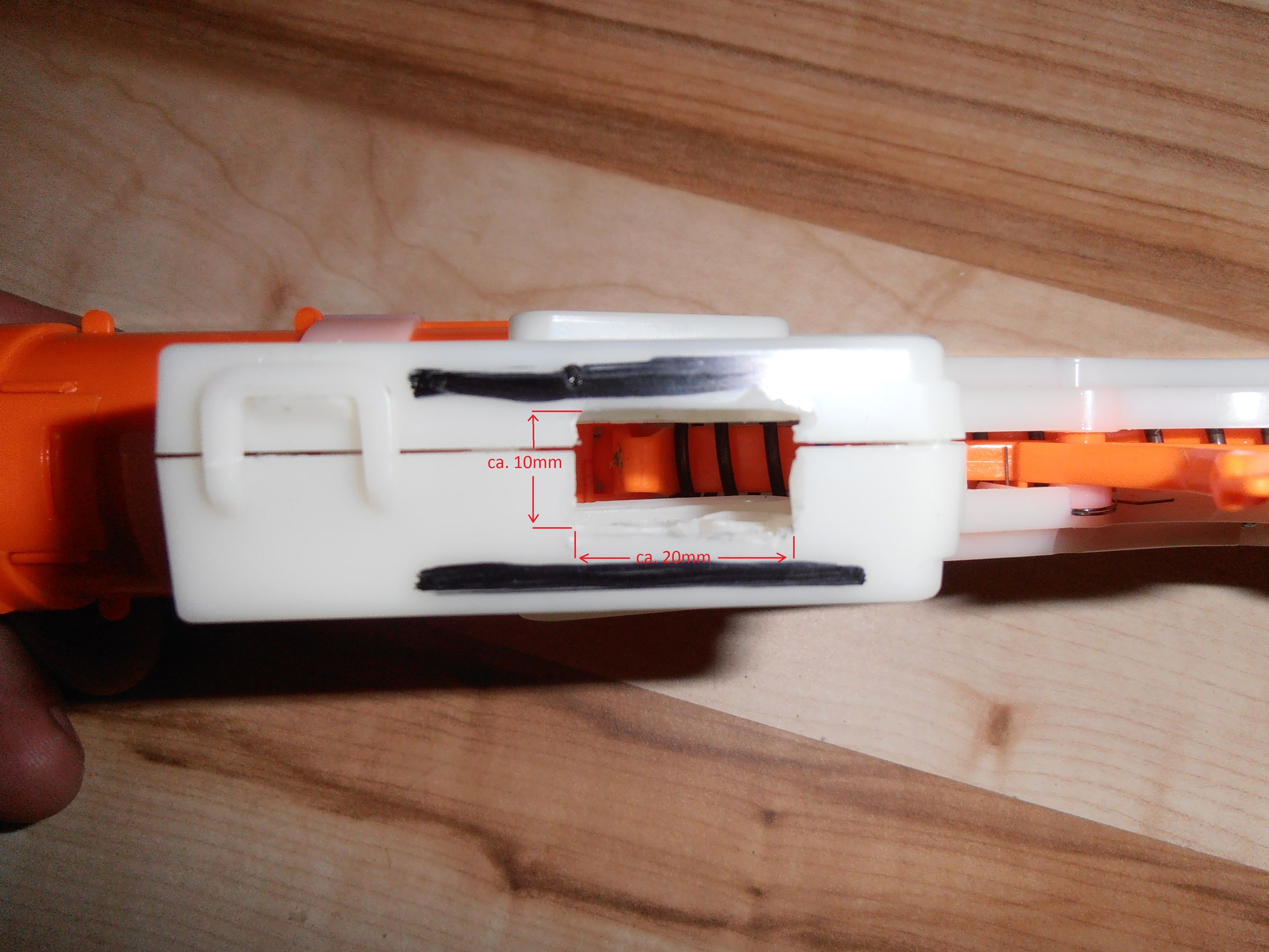 Nerf Sledgefire Lever-action Mod : 9 Steps (with Pictures) - Instructables