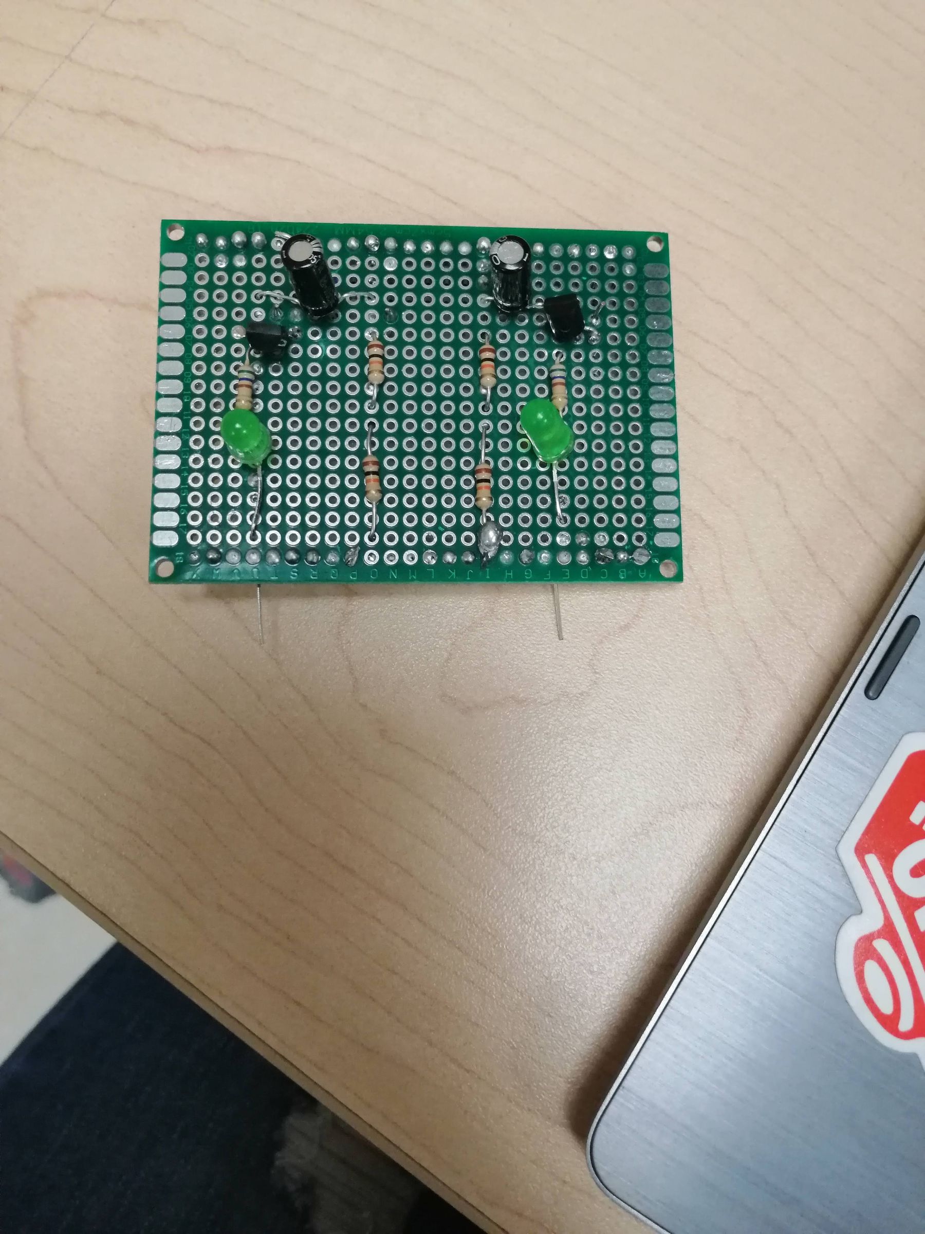 How to Solder Flashing LED's on a Blank PCB : 5 Steps - Instructables