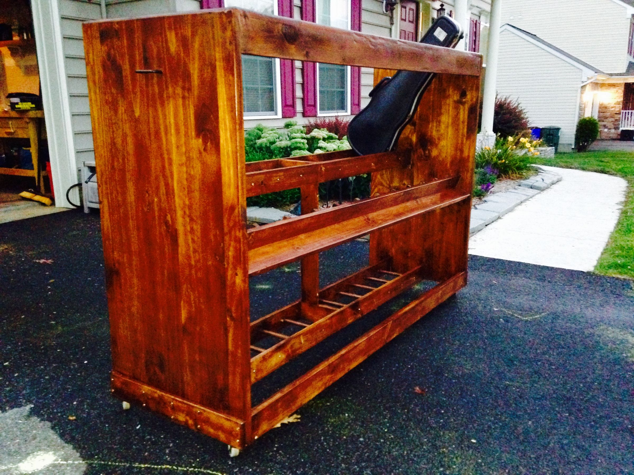 Viola & Violin Rack for Middle School Orchestra : 7 Steps (with ...