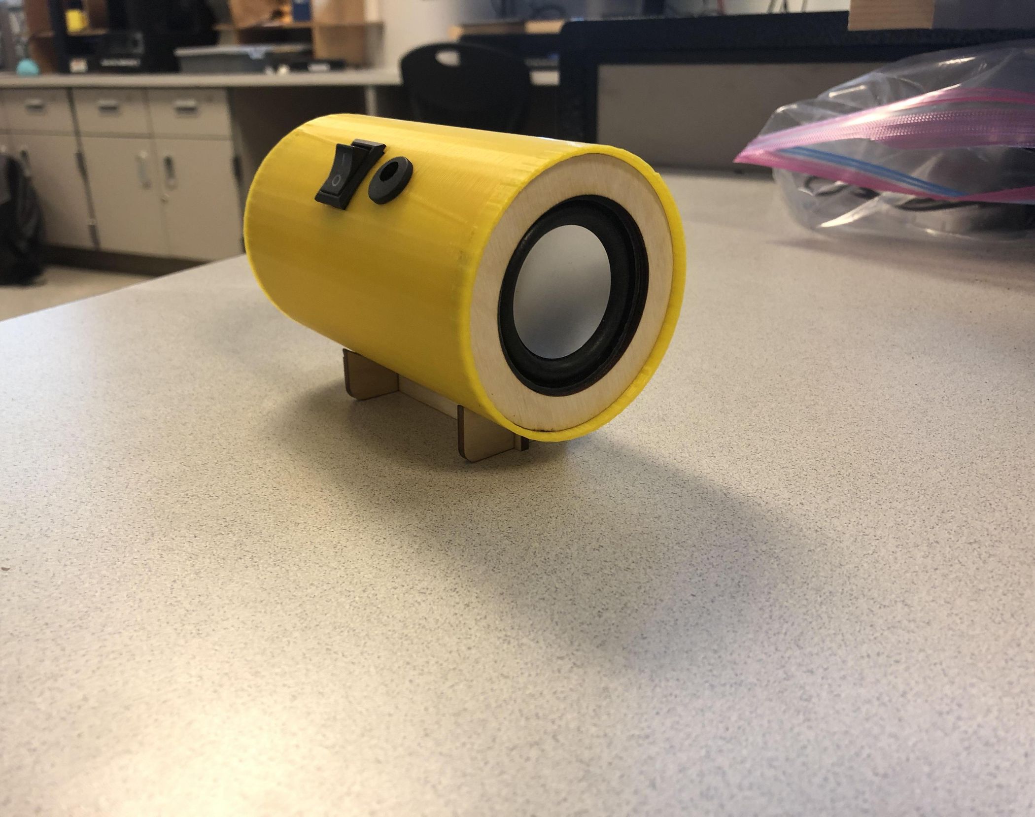 Portable Wireless Bluetooth Speaker : 5 Steps - Instructables