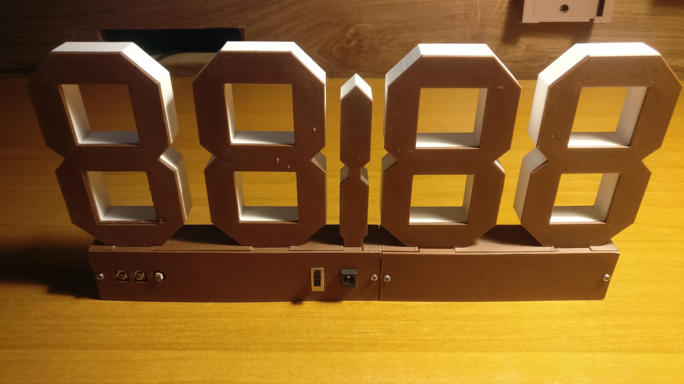 7 Segment Clock Version 2 : 4 Steps - Instructables