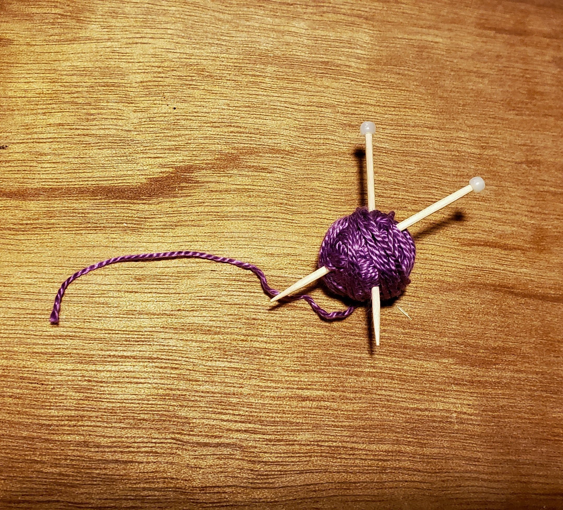 Mini Toothpick Knitting Needles : 5 Steps - Instructables