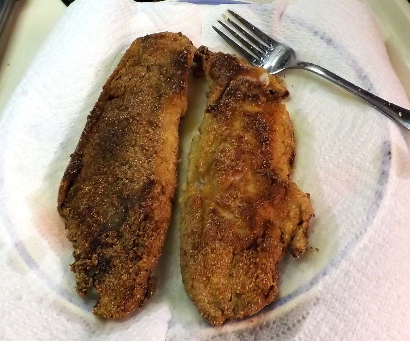 STRIPED MULLET, FRIED MY WAY! : 4 Steps - Instructables