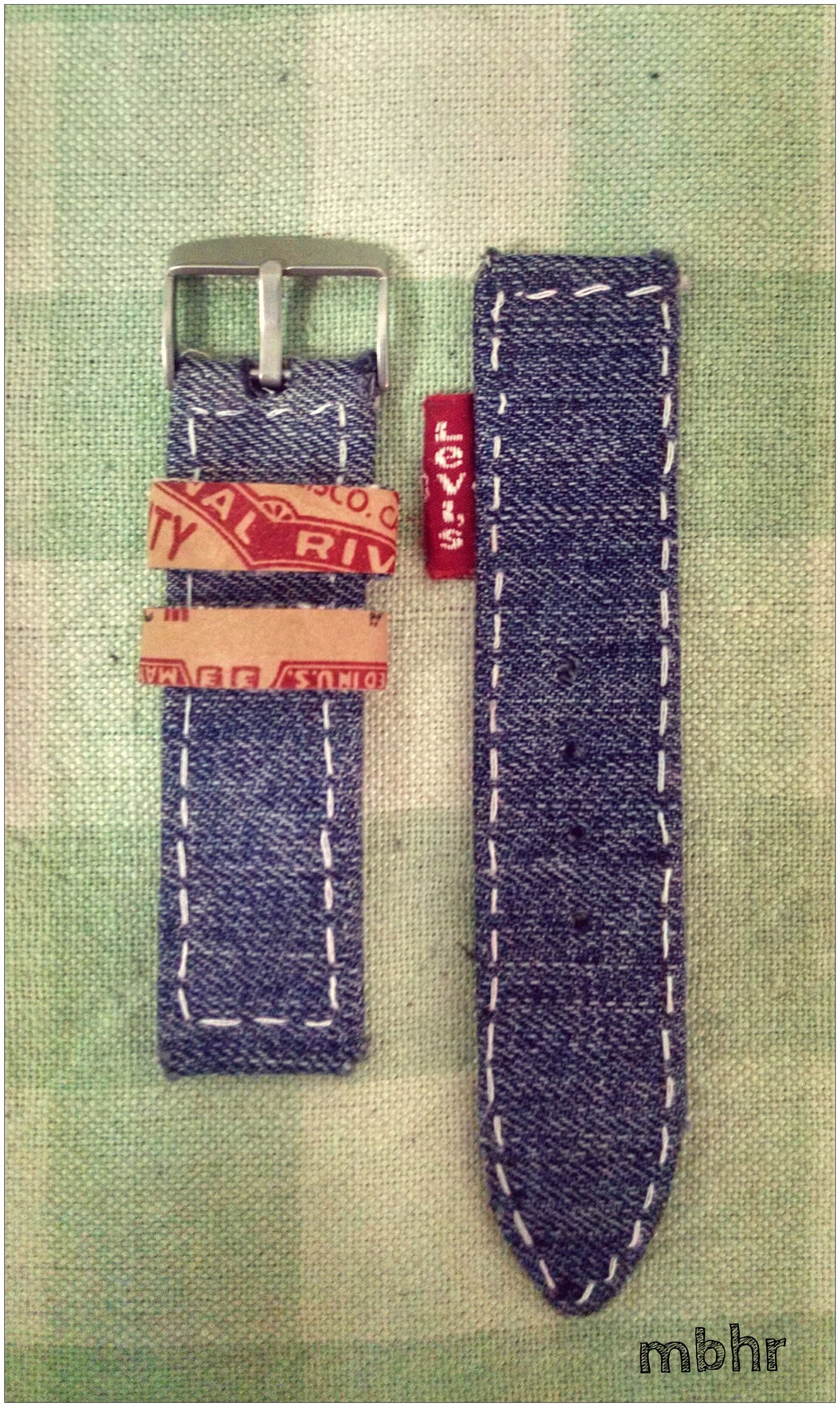 DIY Denim Watch Strap : 10 Steps (with Pictures) - Instructables
