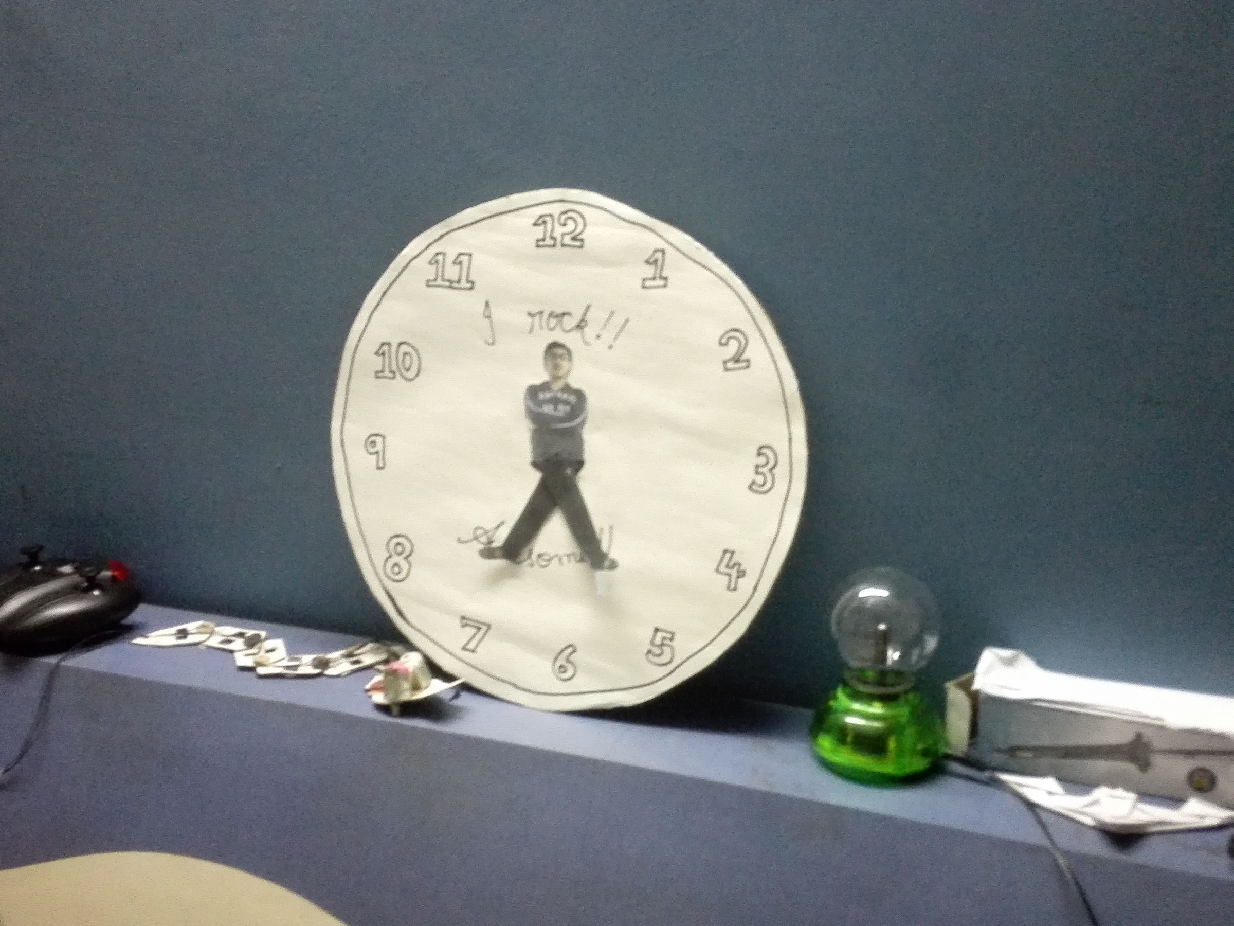 Personalize Your Clock(with Yourself)!!! : 6 Steps (with Pictures ...