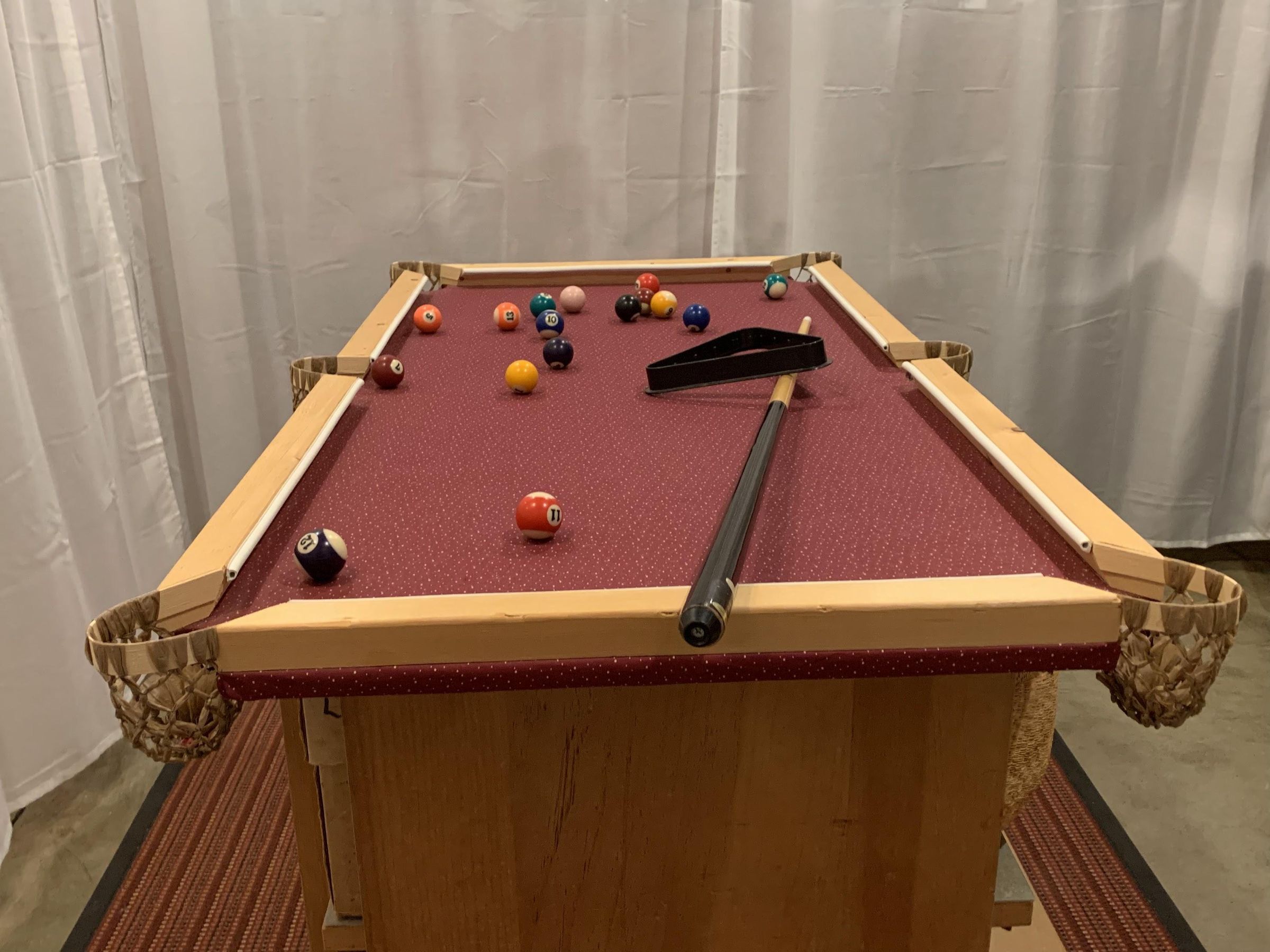 Half-Size Pool Table : 10 Steps (with Pictures) - Instructables