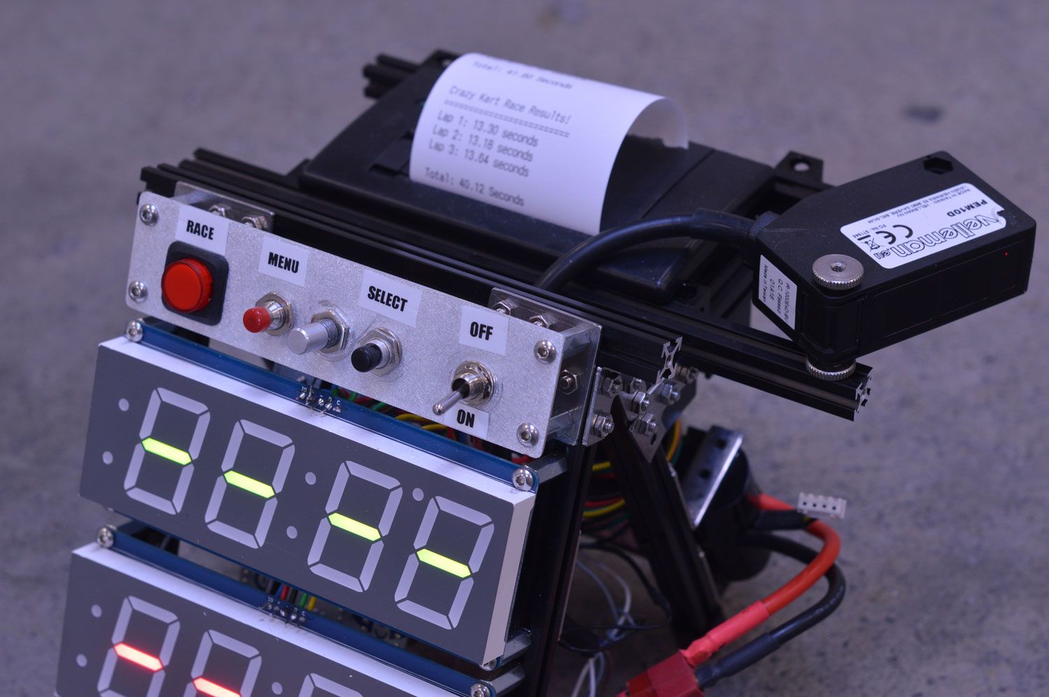 Arduino Based Lap Timer : 4 Steps (with Pictures) - Instructables