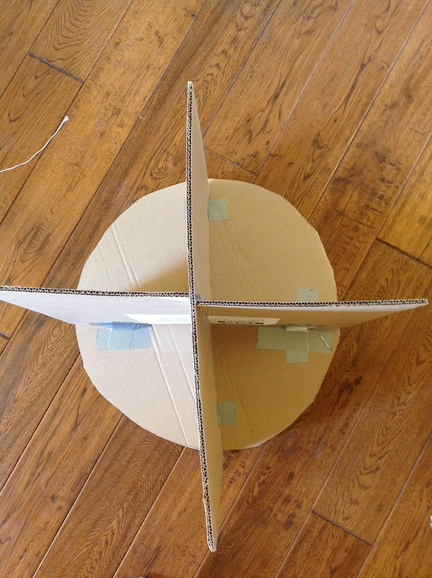 Make a Cardboard and Duct Tape Table : 9 Steps - Instructables