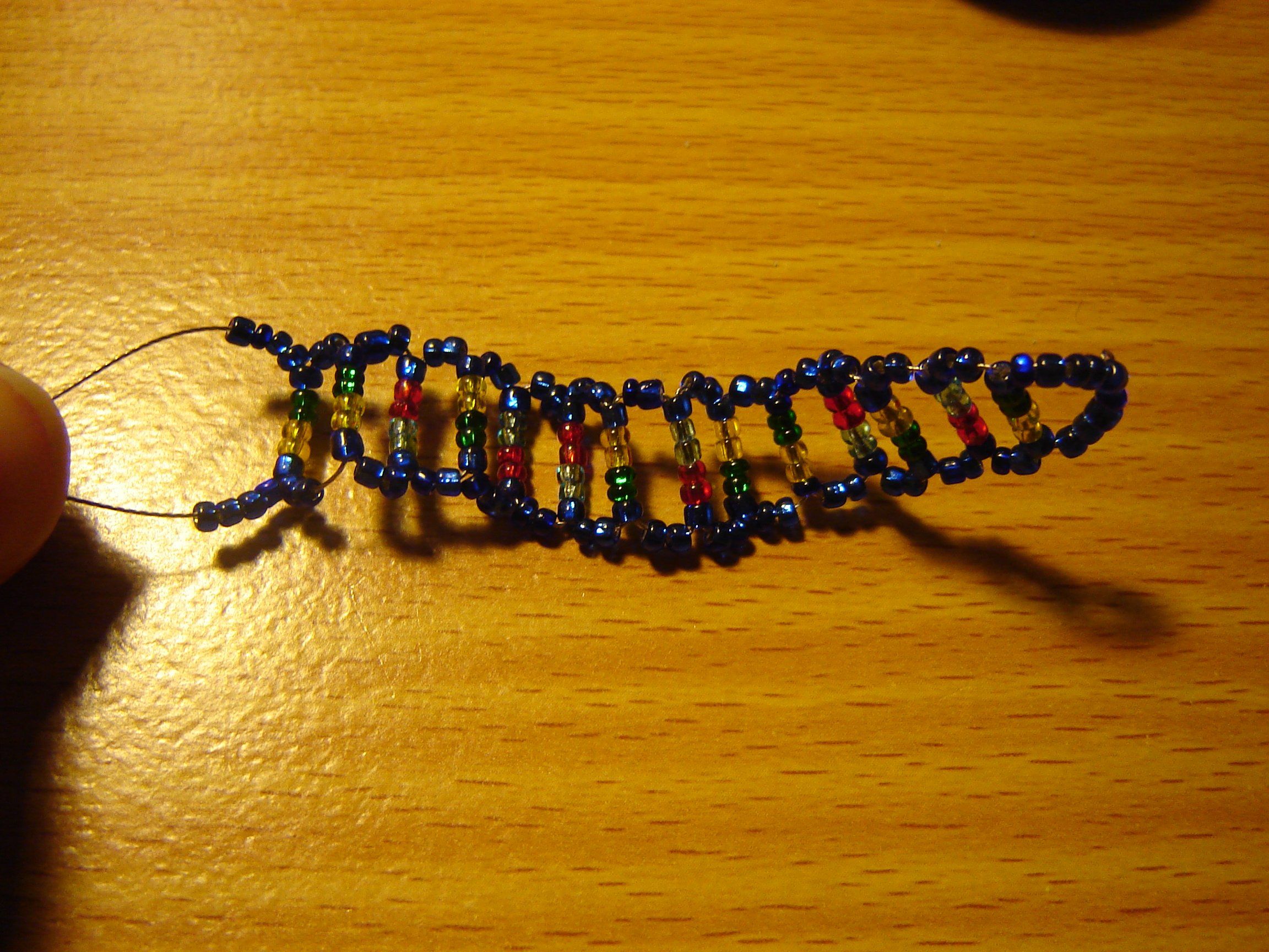 The Double Helix -Glass Bead DNA Model V2.0 : 6 Steps (with Pictures ...