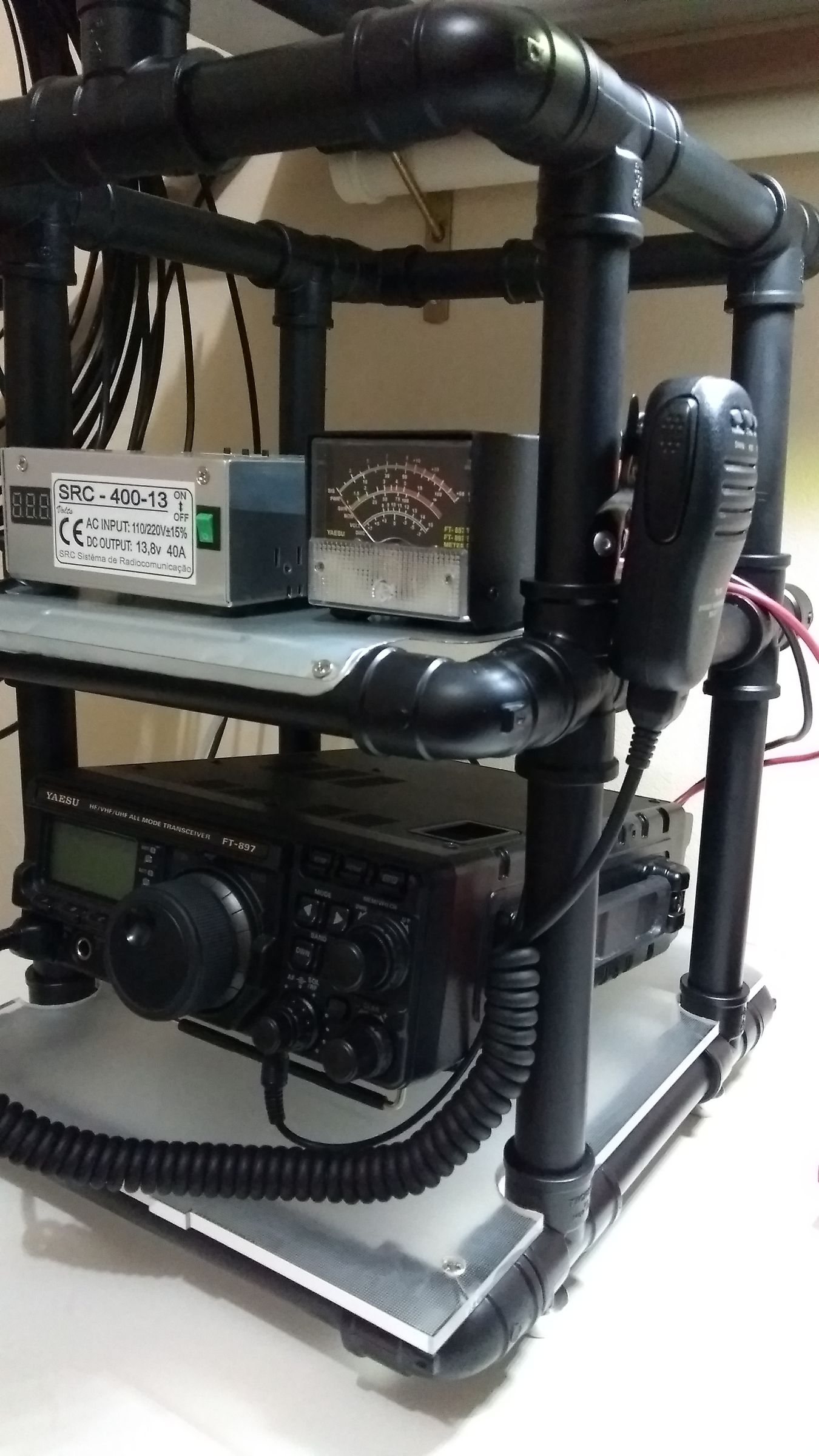 Rack De PVC - Radioamador (PVC Rack - Ham Radio) : 6 Steps - Instructables