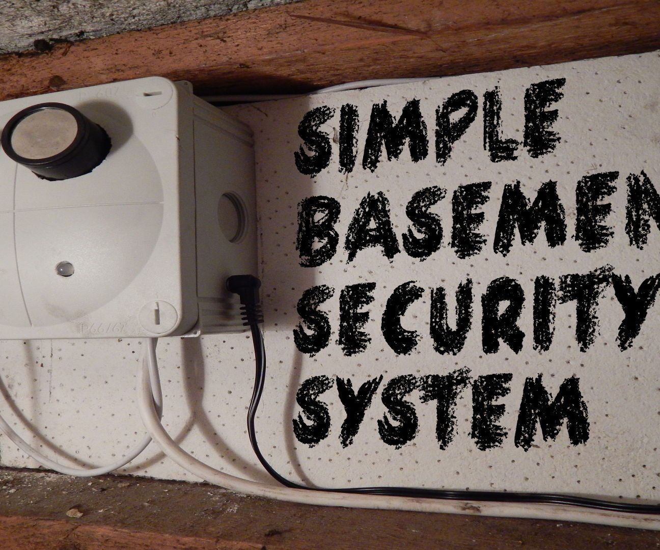 Simple Basement Security System : 5 Steps (with Pictures) - Instructables