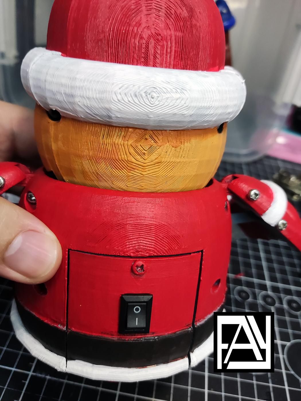 Dancing Santa Clause Automata : 8 Steps (with Pictures) - Instructables
