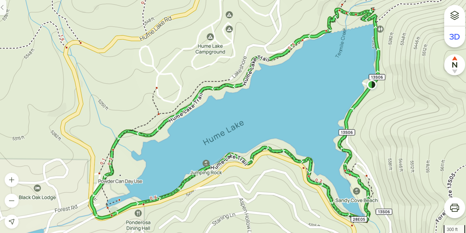 Hume Lake Topographic 3D Map : 5 Steps - Instructables