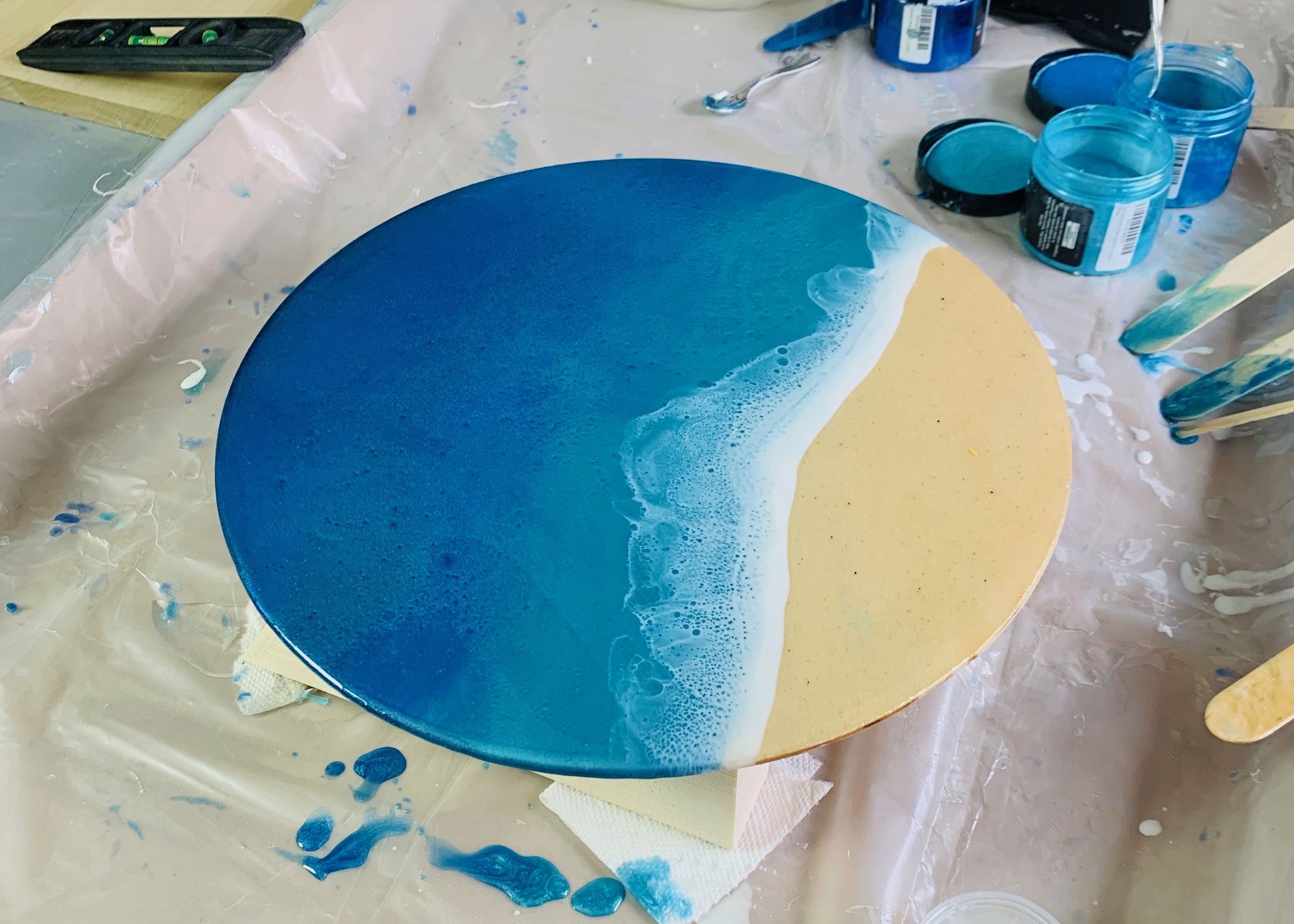 Origami Display Colosseum - Beach Scene Made From Scraps! : 6 Steps ...