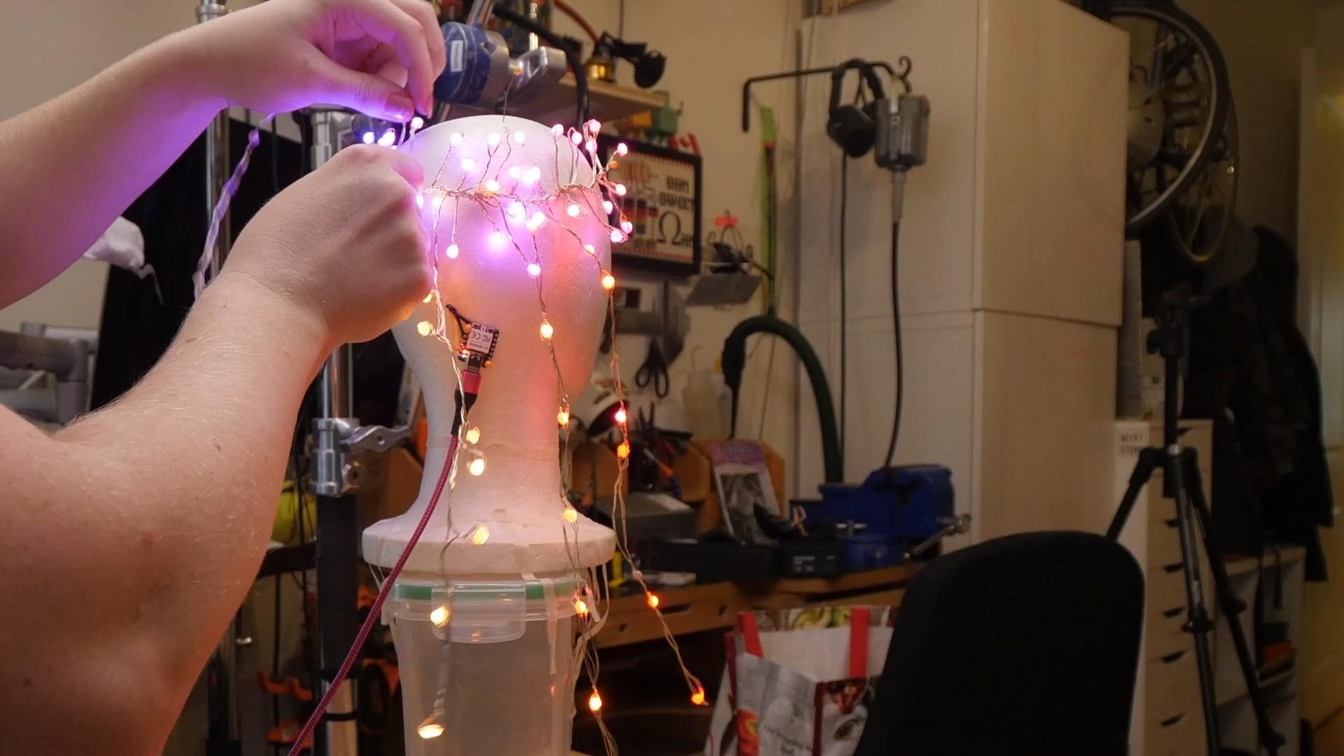 Mermaid LED Hair : 8 Steps (with Pictures) - Instructables