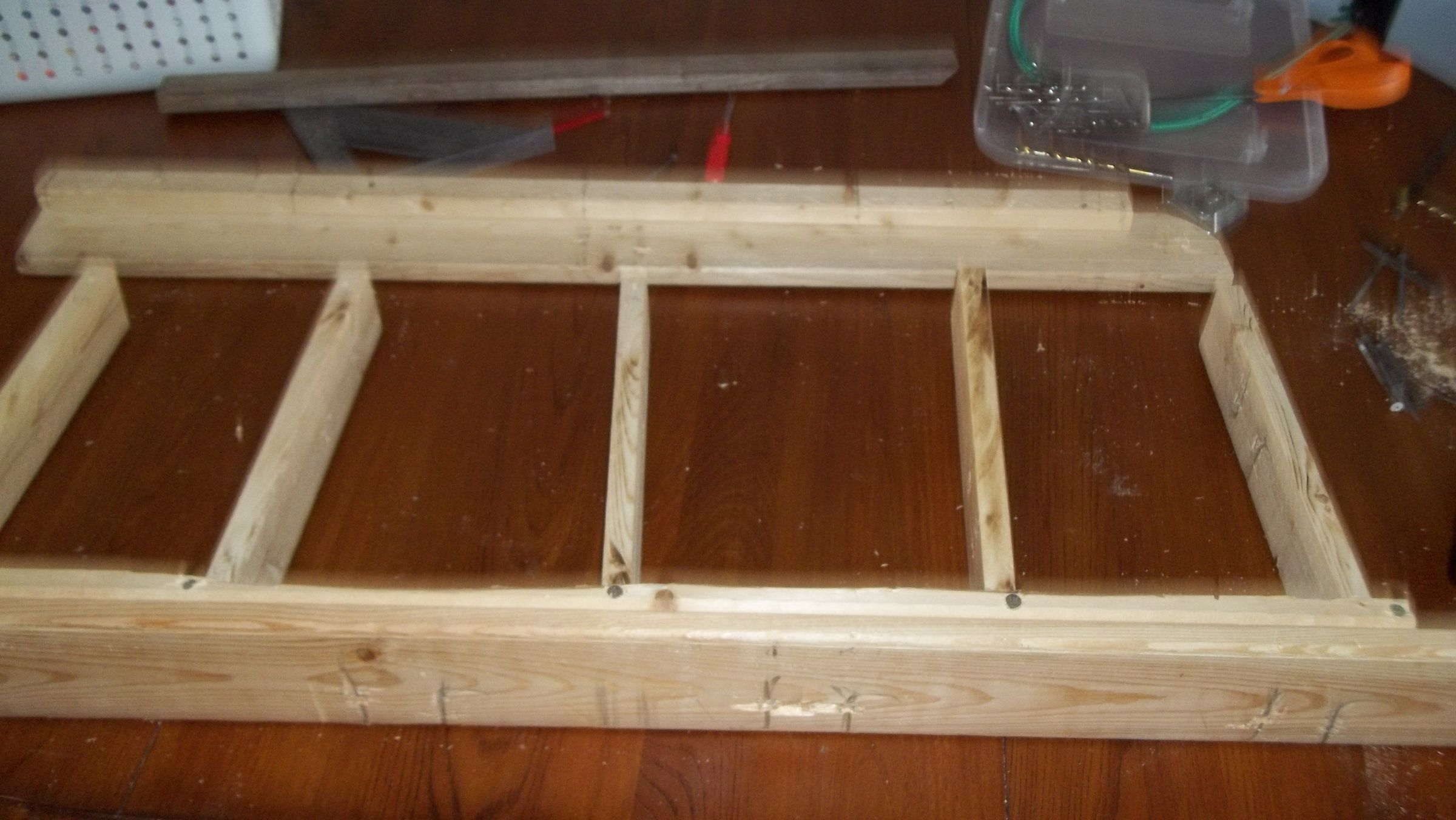 How to Turn a Twin Sized Box Spring Into a Cool Sled : 18 Steps ...
