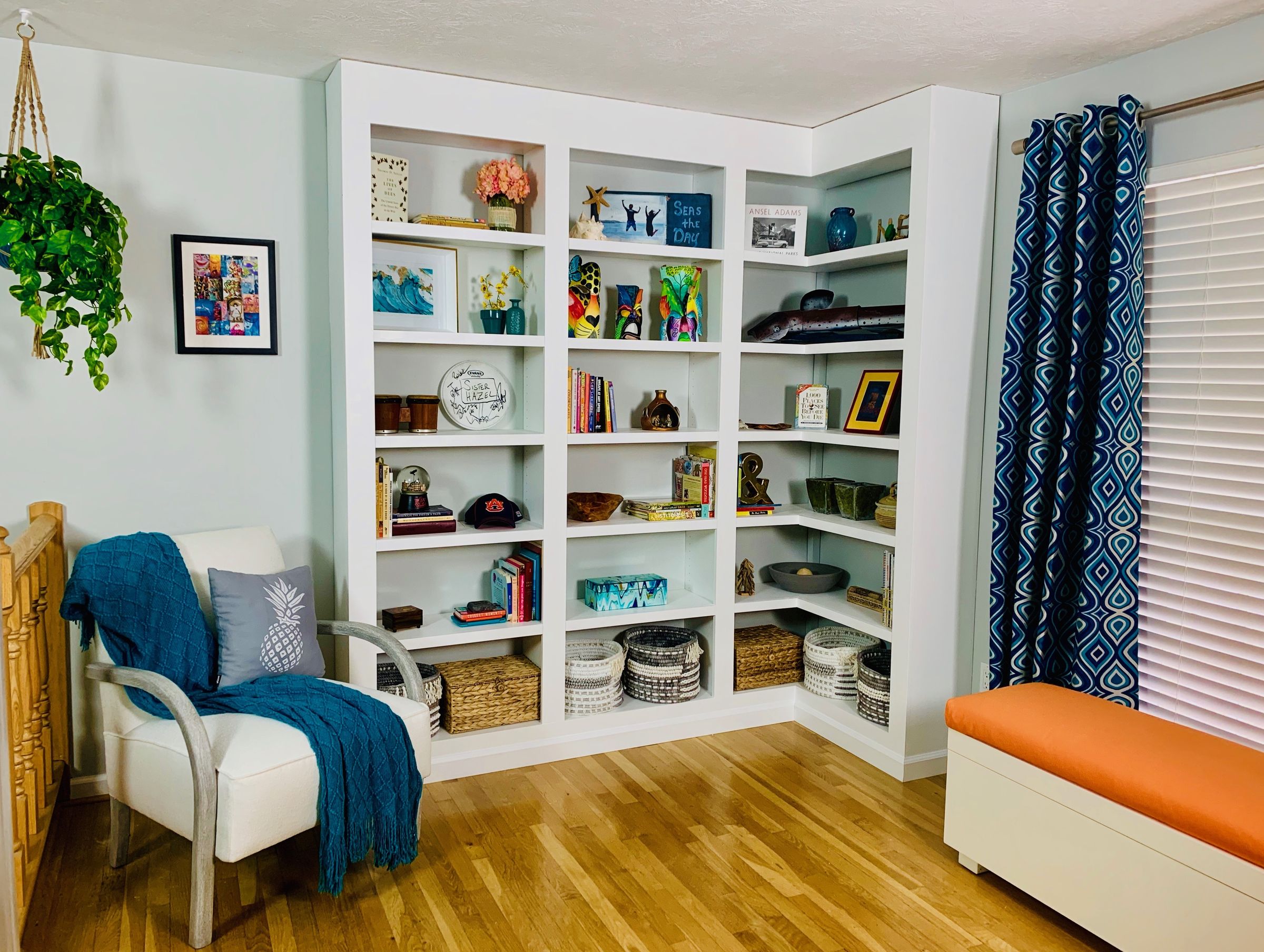 Build Your Own Hardwood Built-In Bookcases! : 8 Steps (with Pictures ...