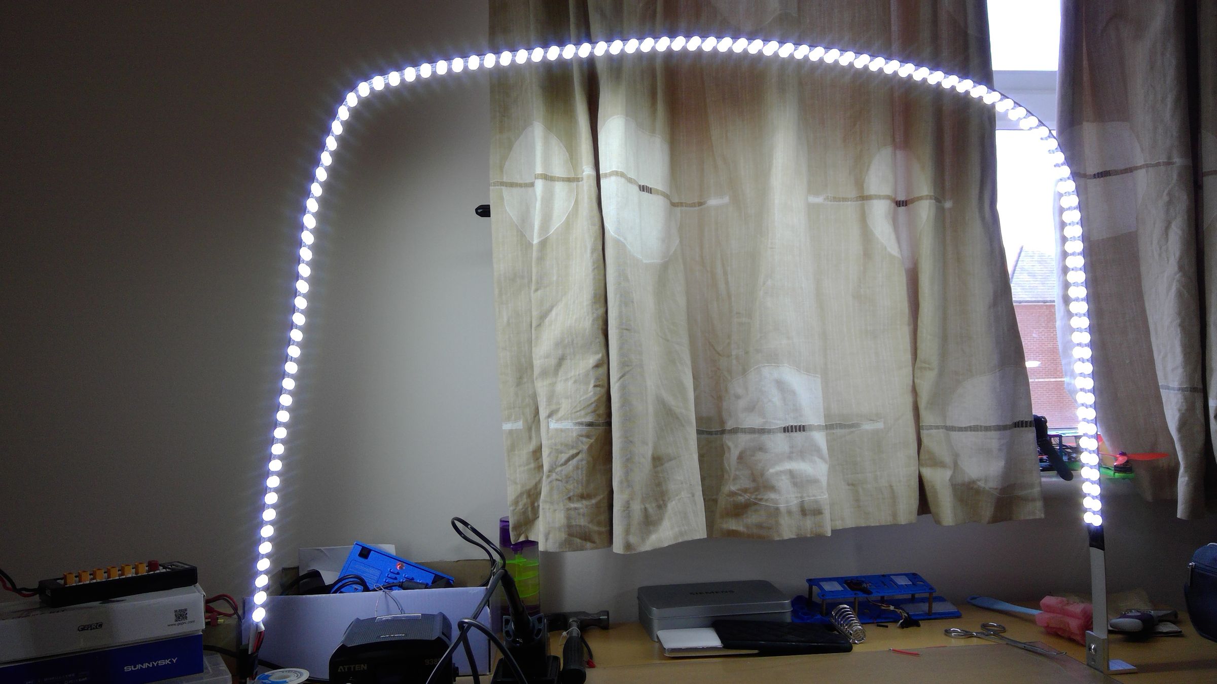 DIY: LED Workbench Light From LED Strips : 7 Steps (with Pictures ...