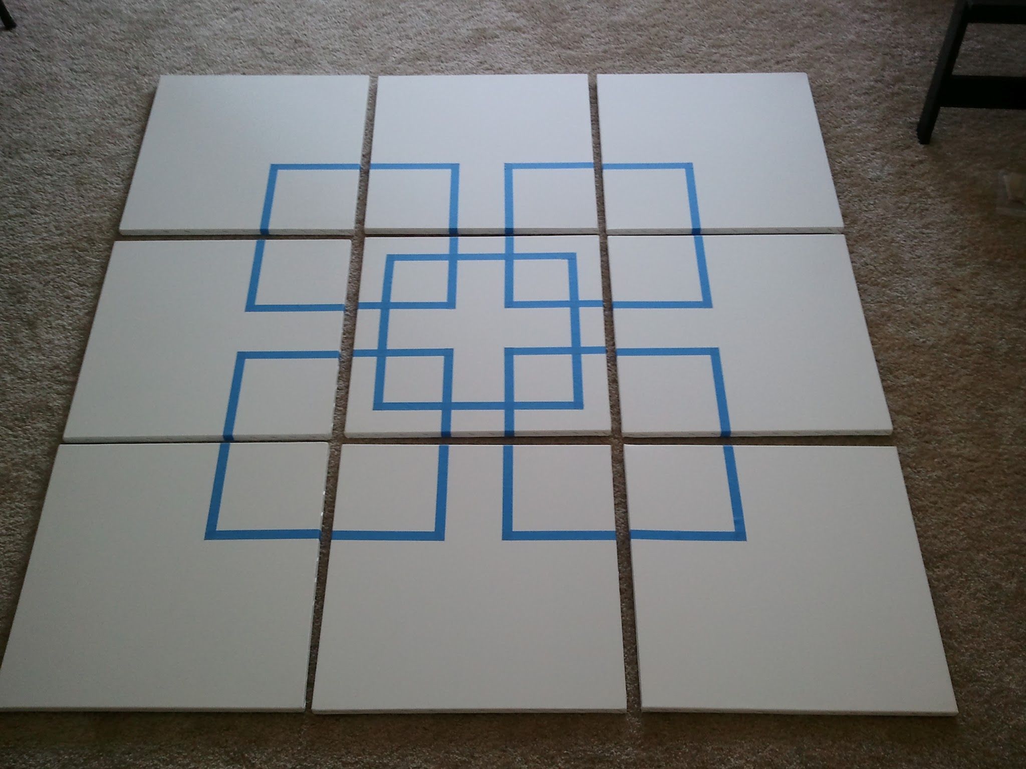 Geometric Canvas Art! : 3 Steps (with Pictures) - Instructables
