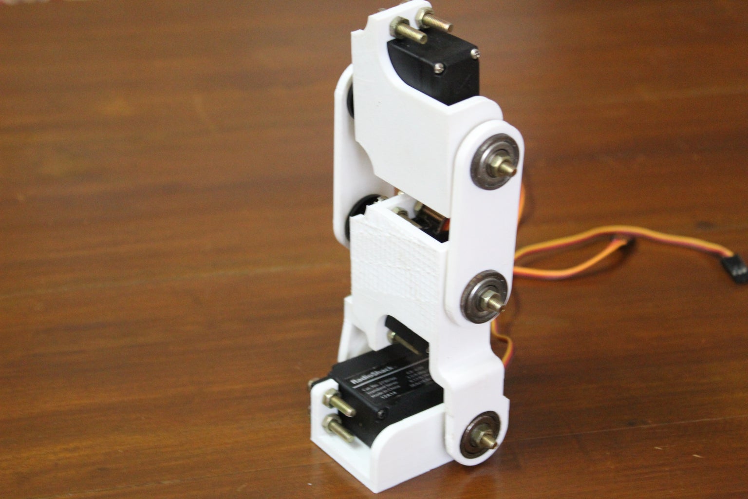 Arduino Controlled Robotic Biped 13 Steps With Pictures Instructables