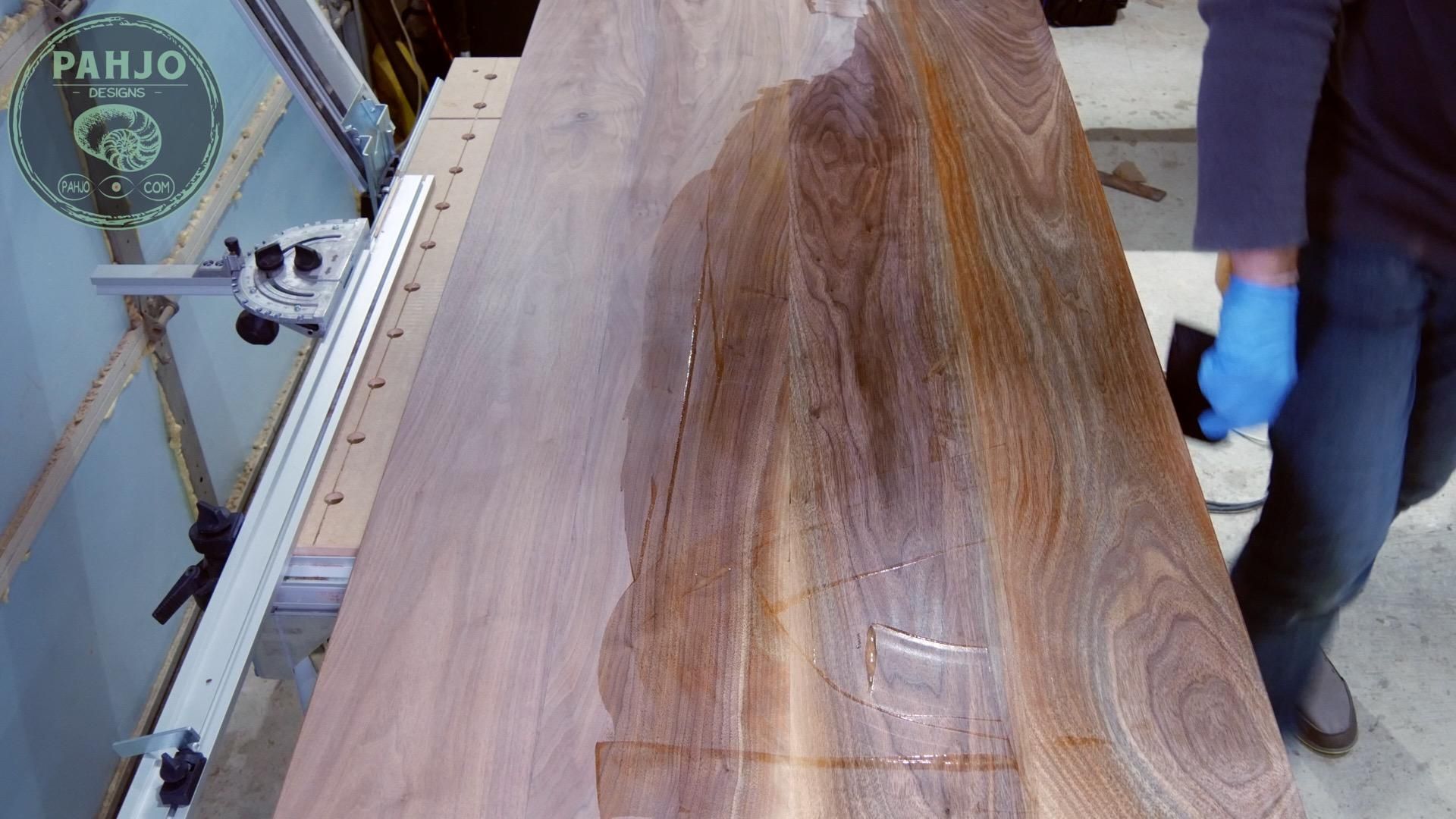 DIY Rustic Walnut Dining Table : 12 Steps (with Pictures) - Instructables