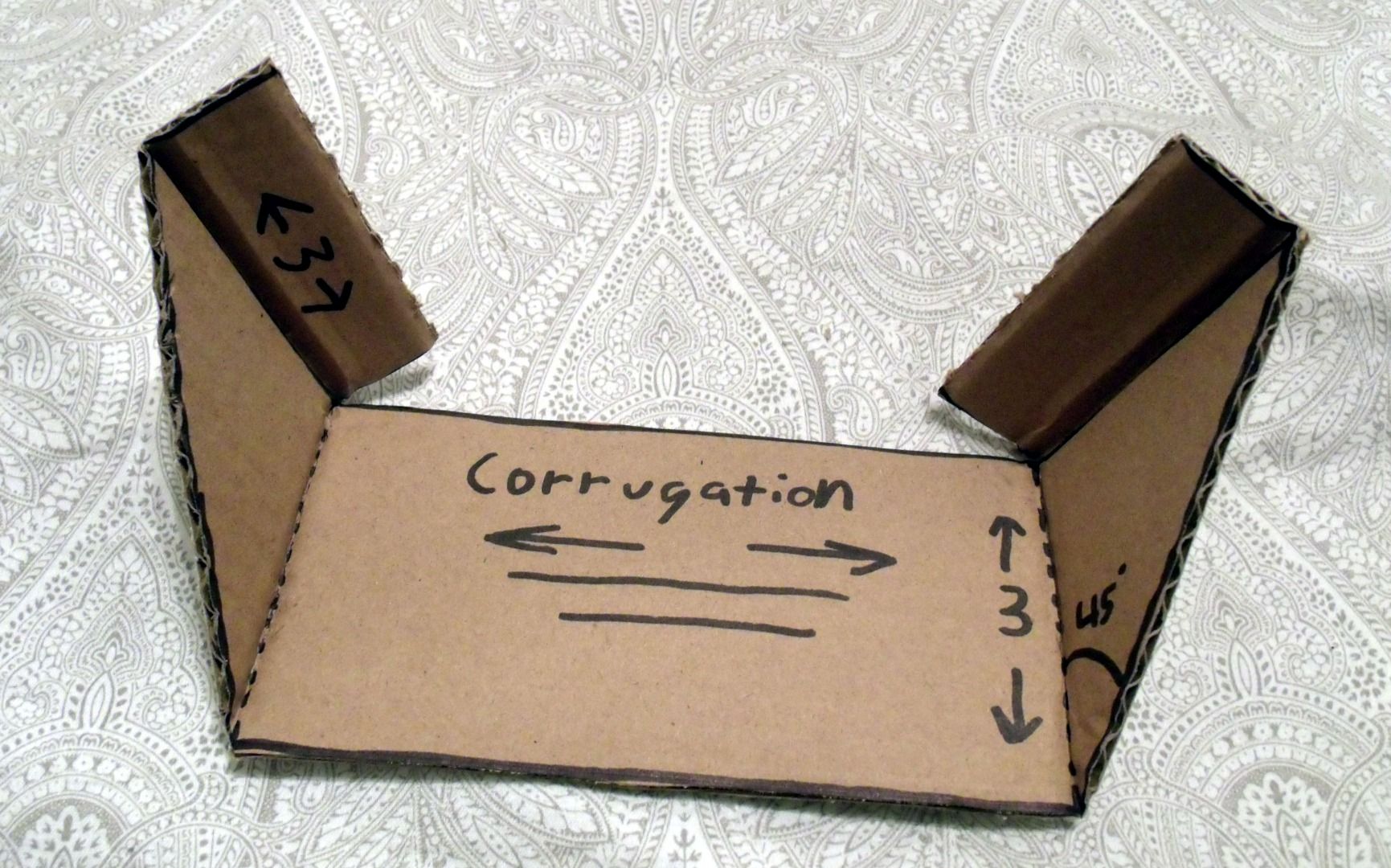 Cardboard Clutter Keeper : 8 Steps (with Pictures) - Instructables