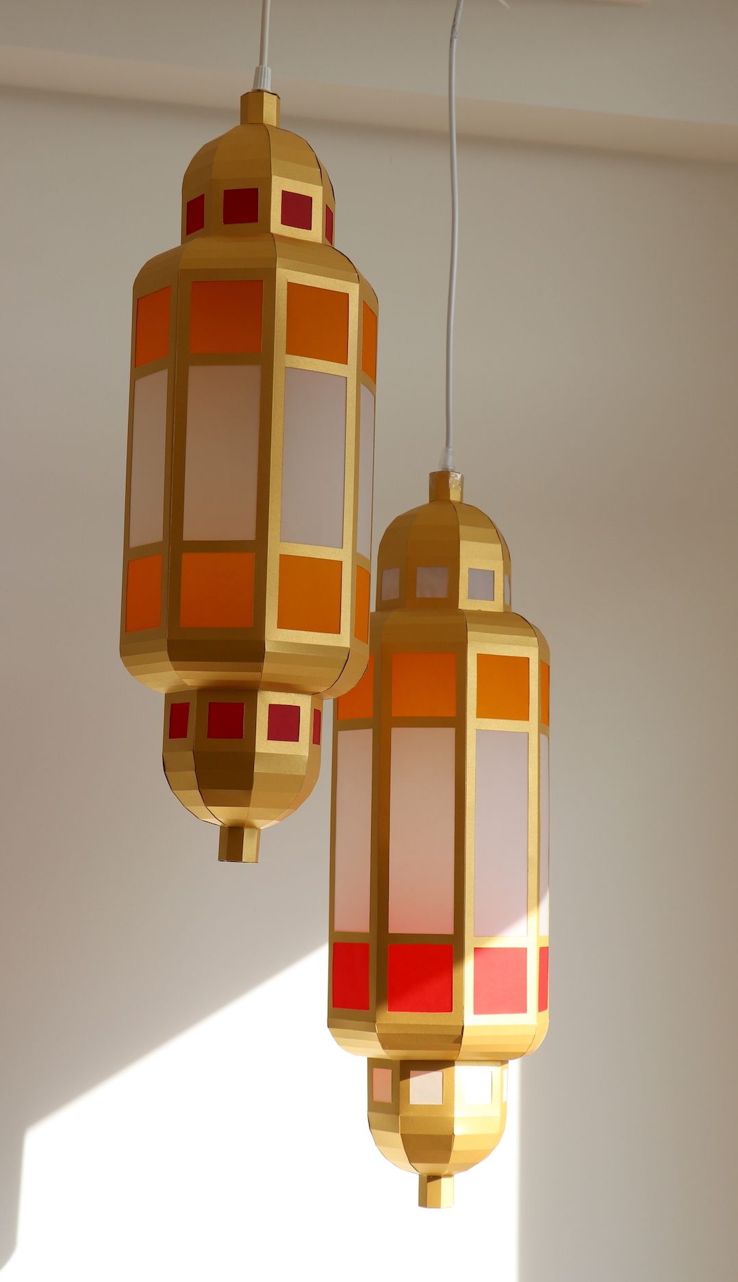 Diy Moroccan Paper Lanterns Paper Craft Moroccan Lantern : 6 Steps