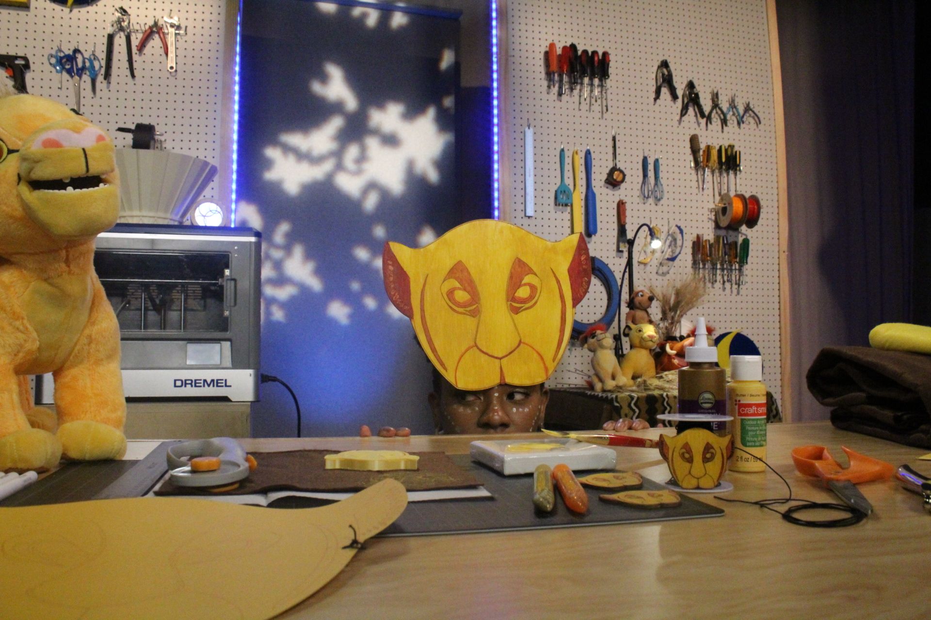 MLAB | LION KING NALA MASK : 5 Steps (with Pictures) - Instructables