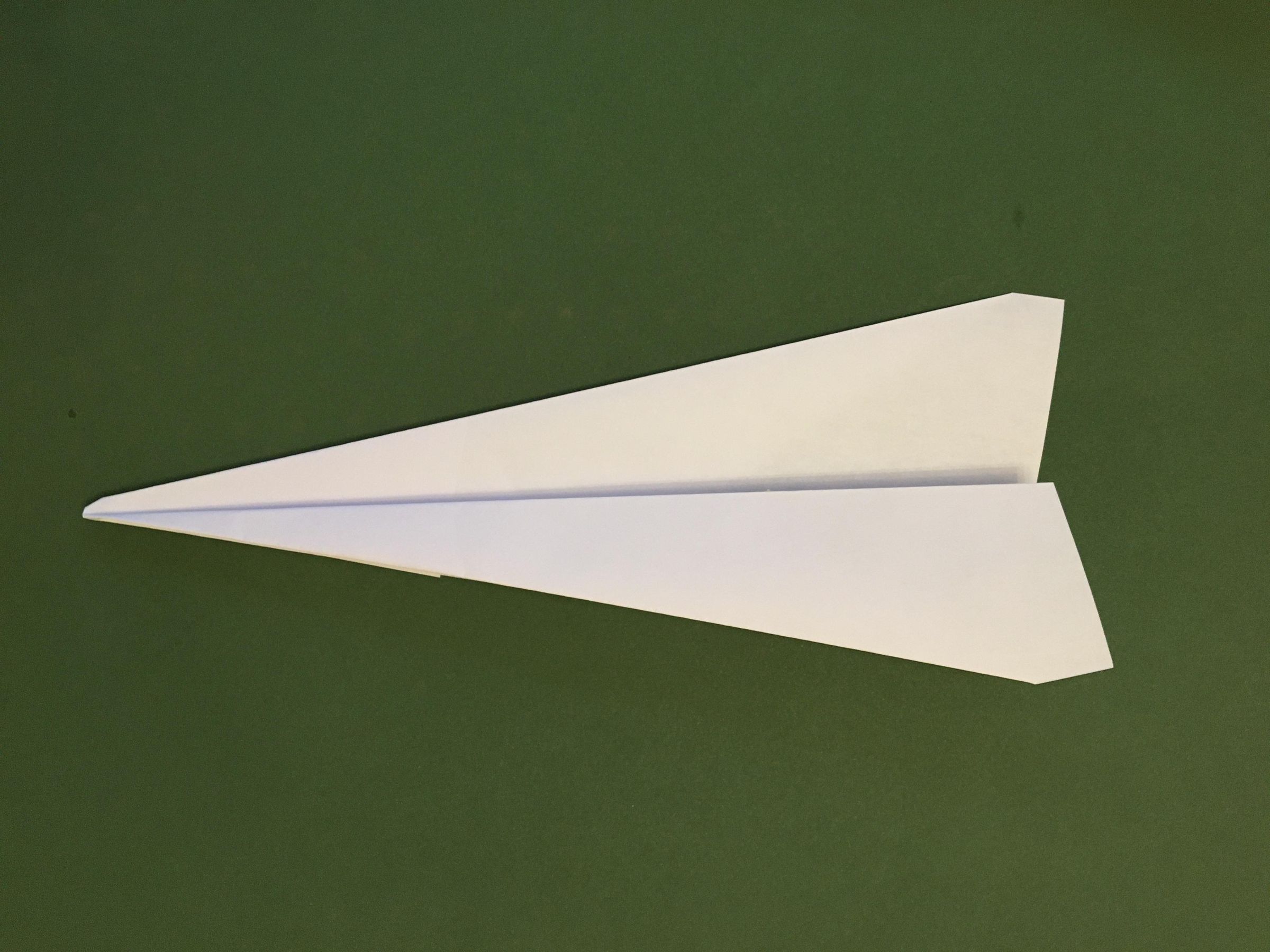 A Very Simple Paper Airplane : 8 Steps - Instructables