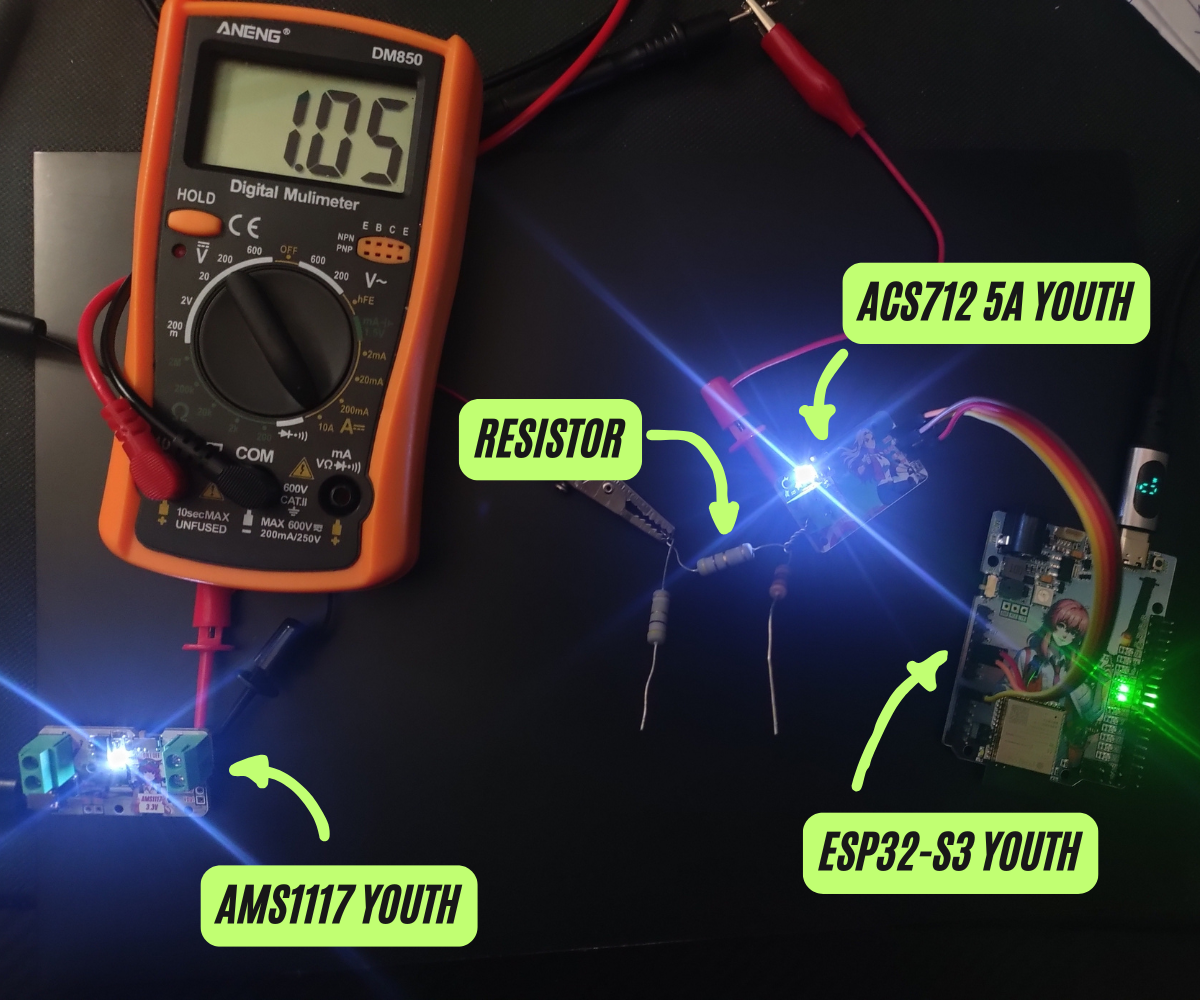 ACS712 5A Youth - Easy Way to Measure Current in Your Projects : 3 ...