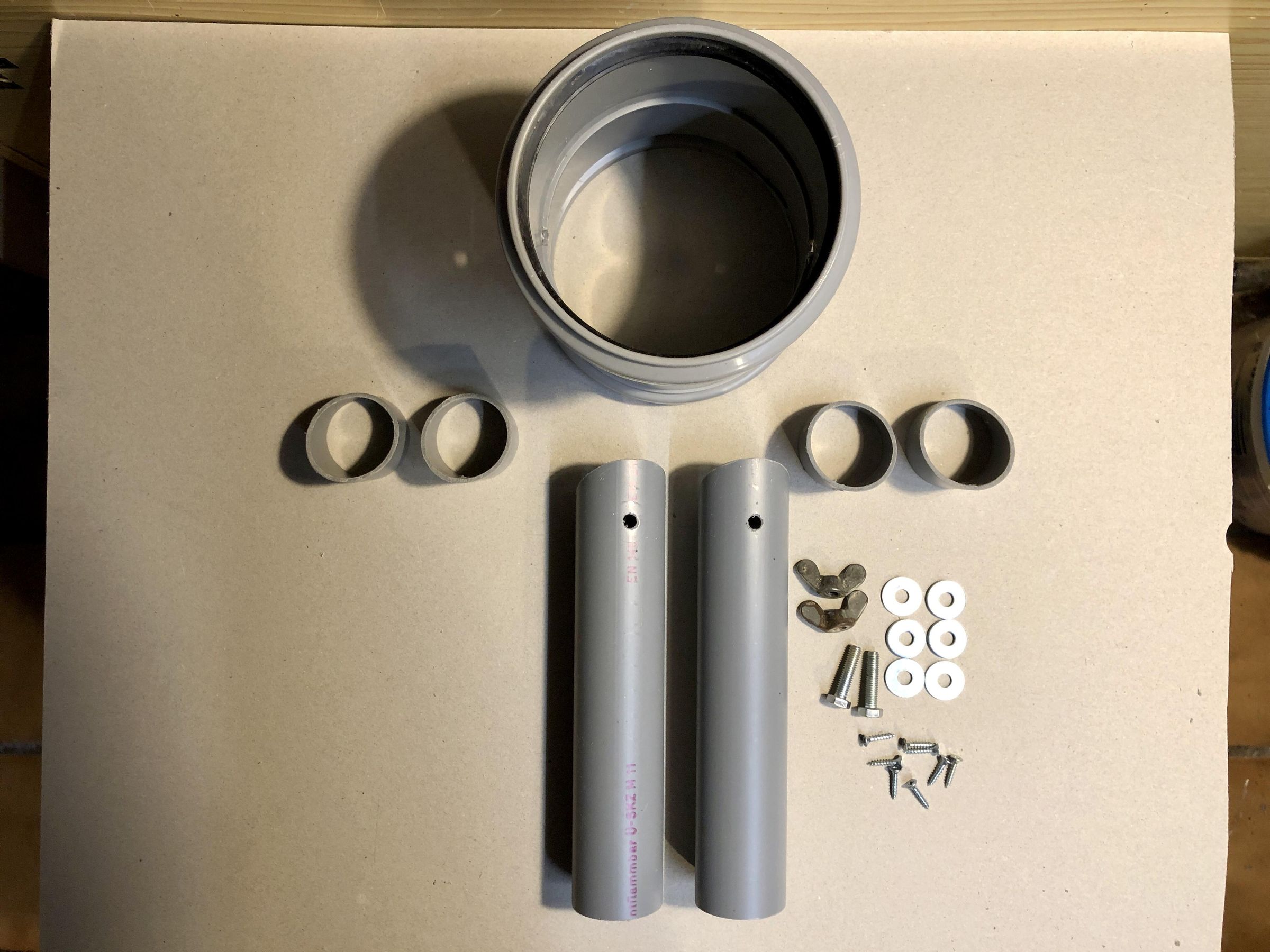 Plastic Pipe Lamp - LED 12V 4W - ("Drainpipe Lamp") : 9 Steps (with ...