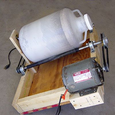 Ball Mill From Mainly Recycled Parts : 11 Steps - Instructables