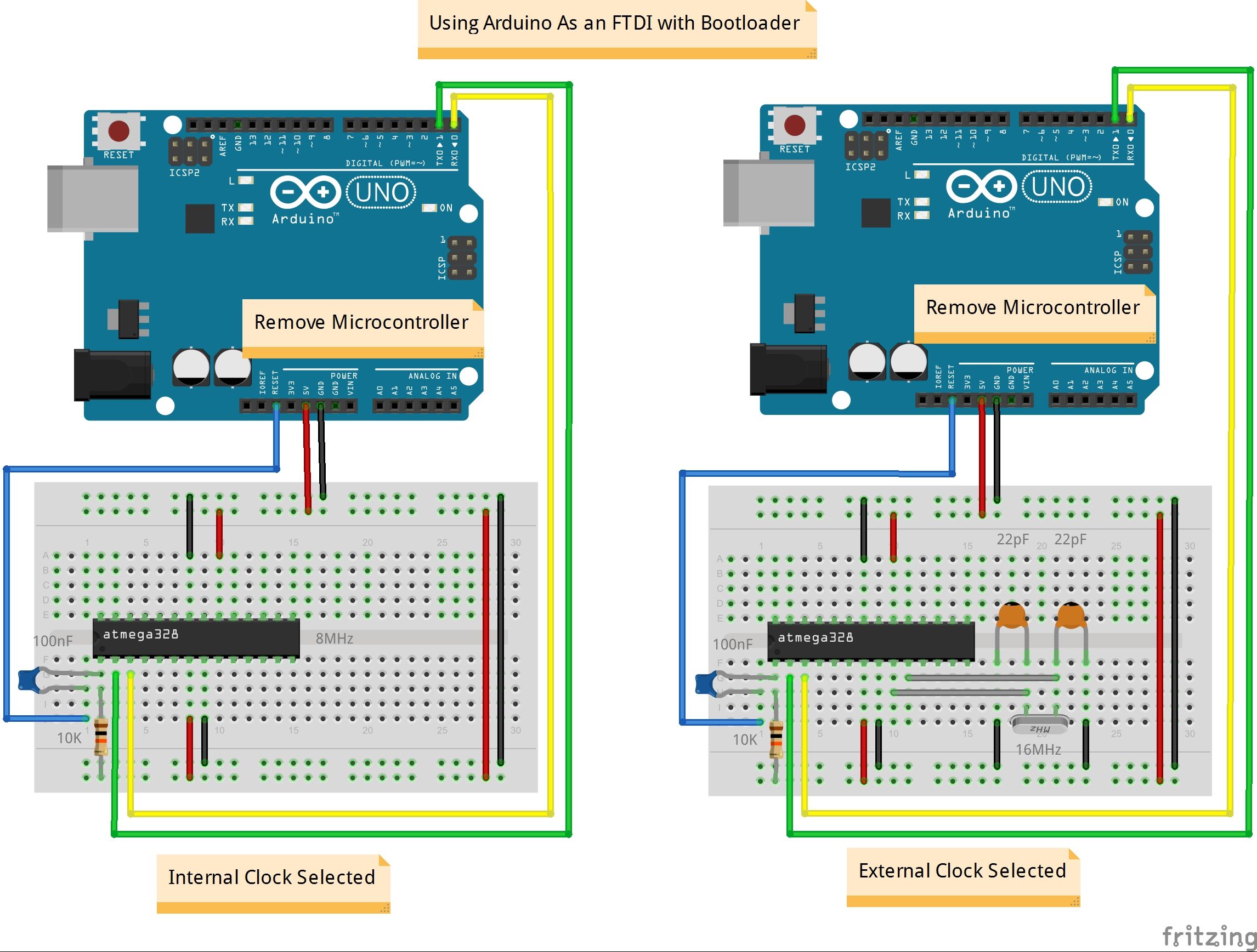 Programming the ATTiny85, ATTiny84 and ATMega328P : Arduino As ISP : 9 ...