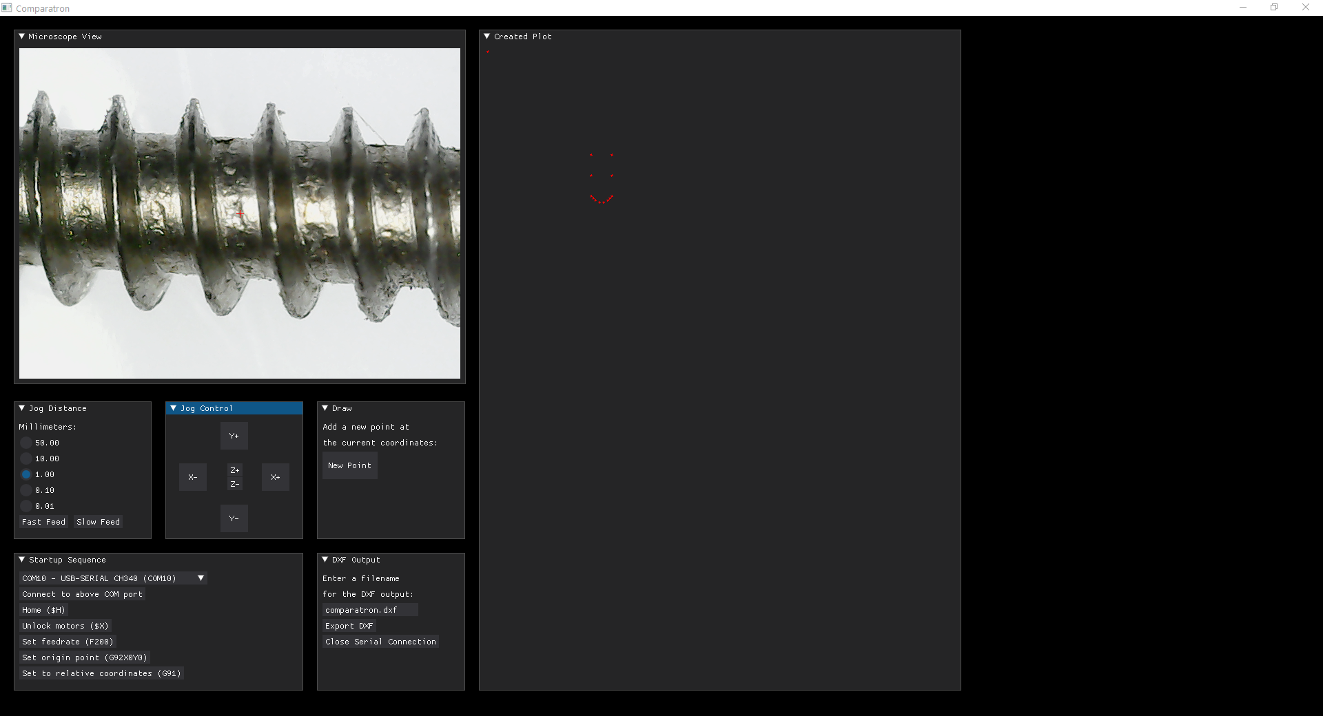 Comparatron - an Affordable Digital Optical Comparator for Reverse ...