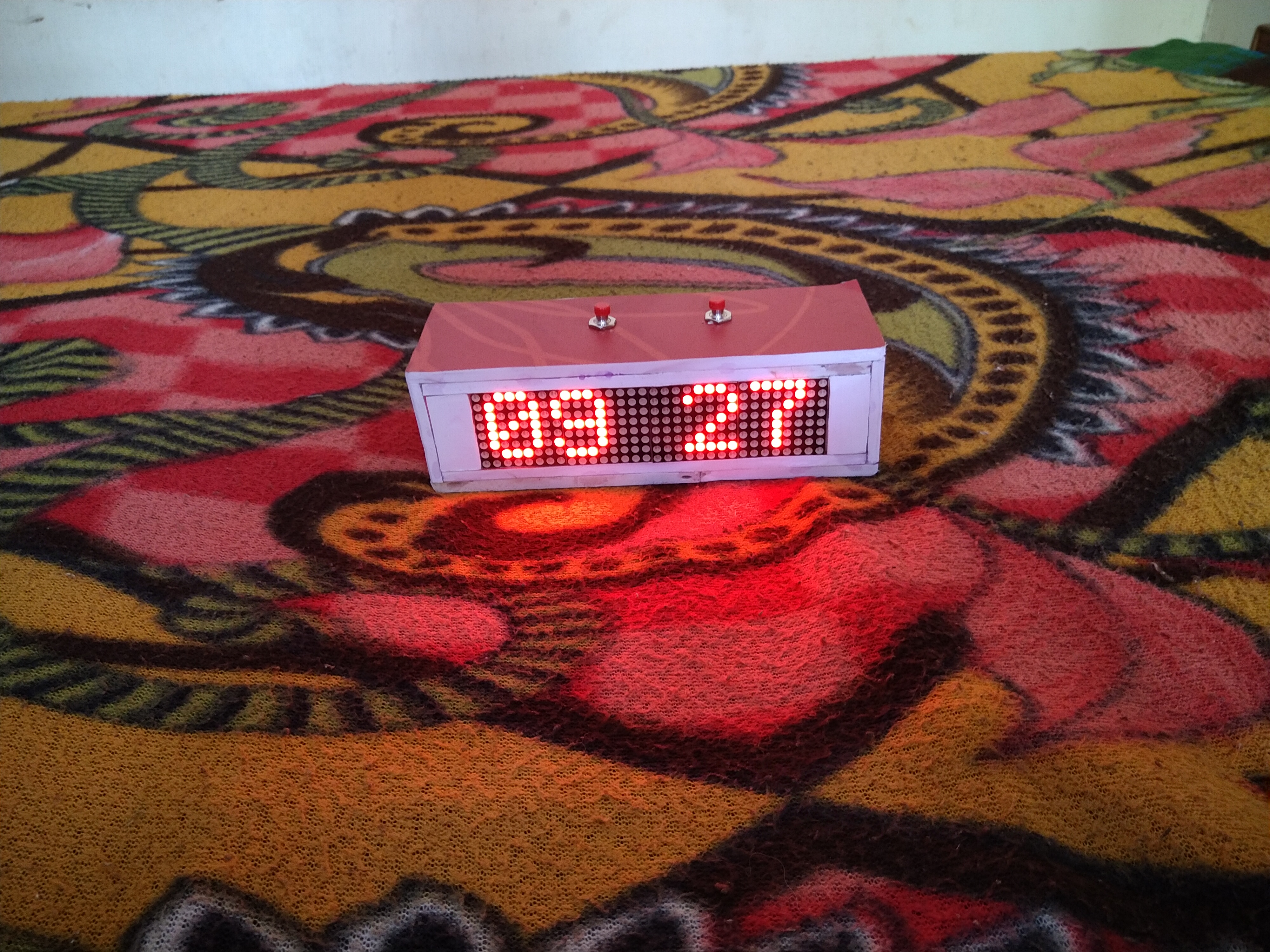 Arduino Nano Mini LED Matrix Clock - Instructables