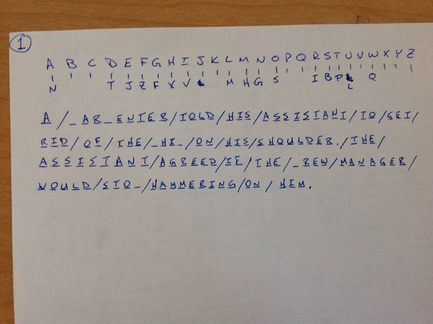 How to Solve Simple Substitution Ciphers : 5 Steps - Instructables