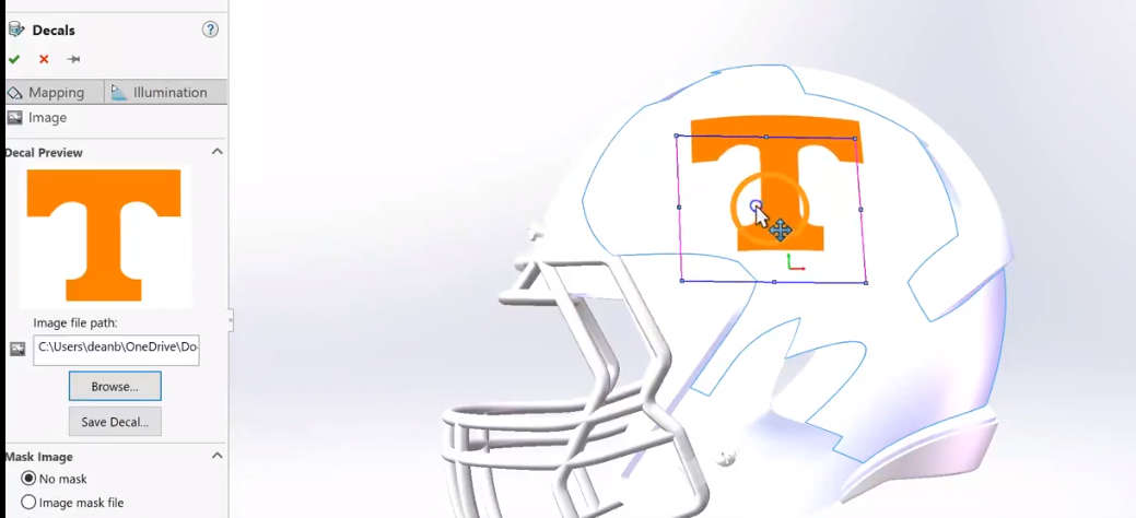 ME 470 Adding Decals to SolidWorks Parts & Assemblies : 12 Steps ...