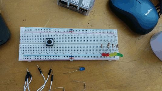 Raspberry Pi Push Button With Leds Bare Metal 8 Steps Instructables