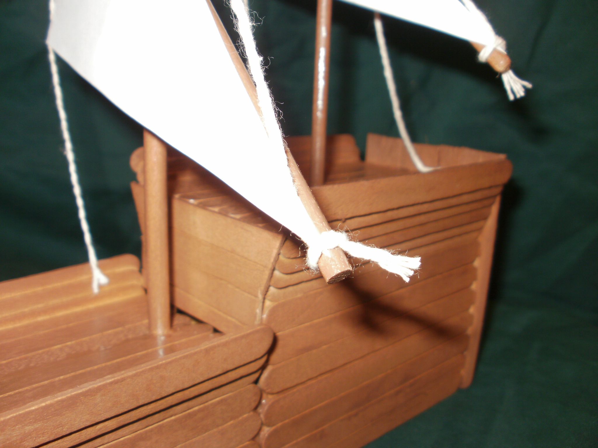 How to Build a Wooden Popsicle Stick Ship : 16 Steps - Instructables