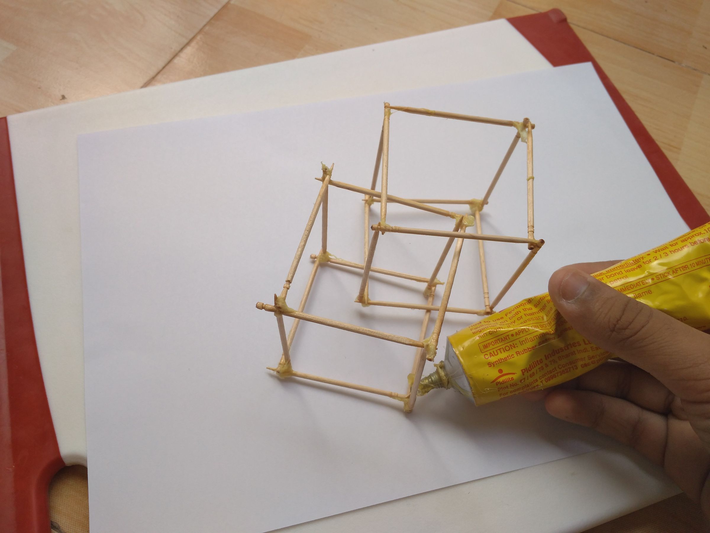 Toothpick Tesseract! : 11 Steps (with Pictures) - Instructables