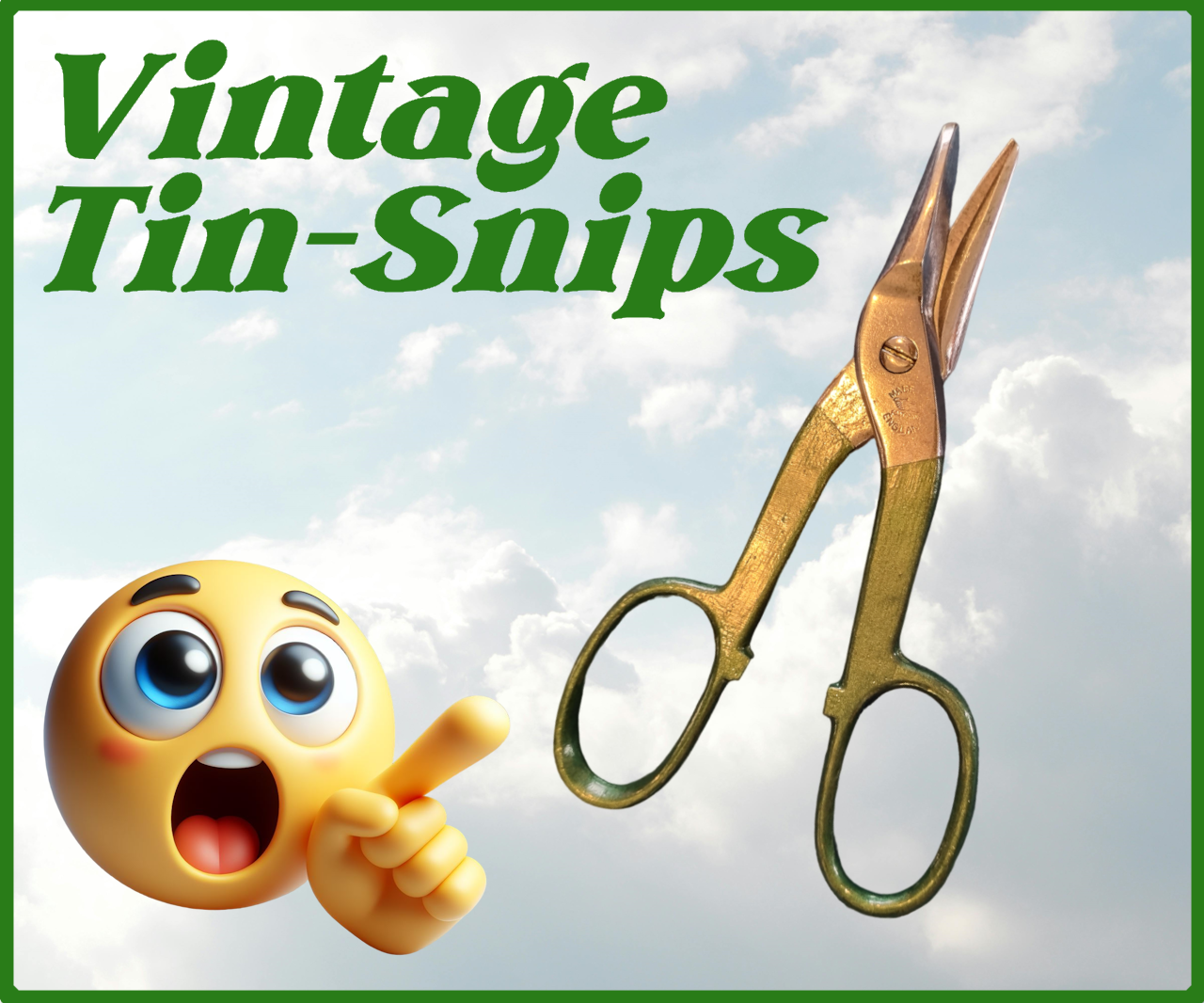 Vintage Tin Snips Restoration : 6 Steps (with Pictures) - Instructables
