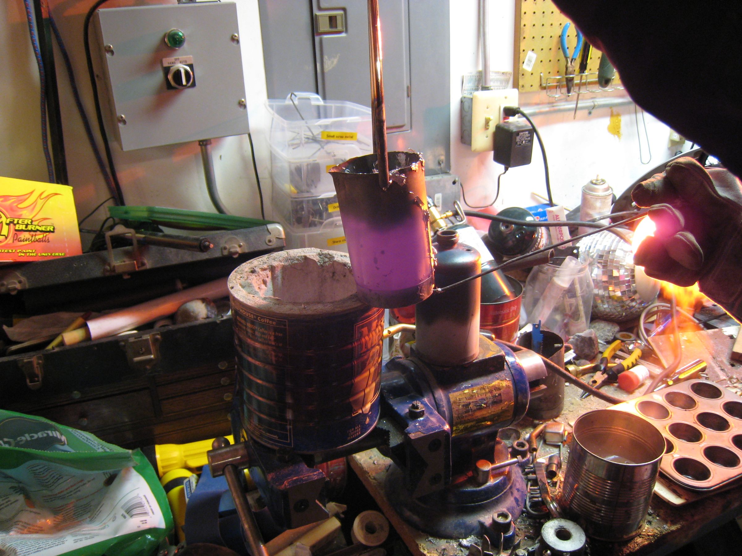 Ultimate Guide to Making a Cheap But Effective Aluminium Forge. : 5 ...