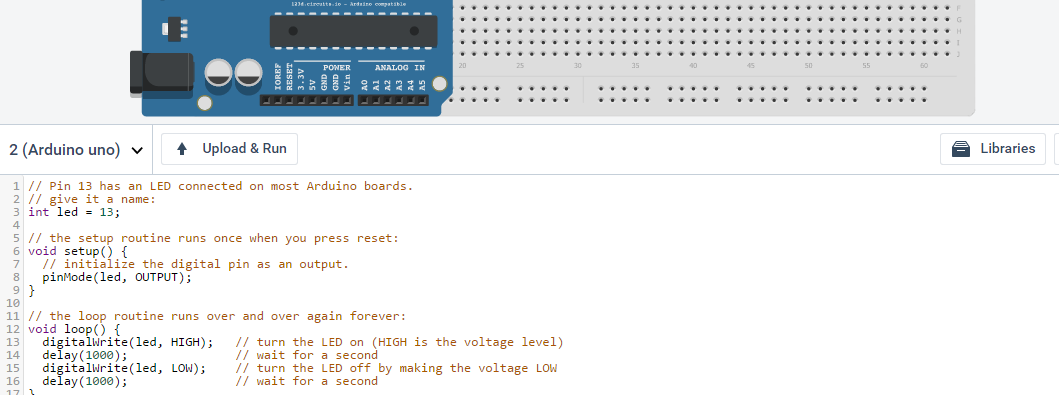 Arduino Basics: Emulate Your Arduino Circuits Online : 4 Steps ...